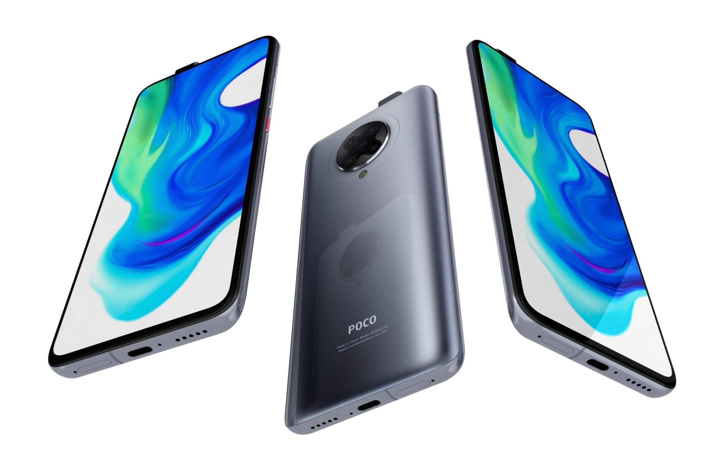 Xiaomi Poco F2 Pro All Colors - 3D Model by Rever_Art