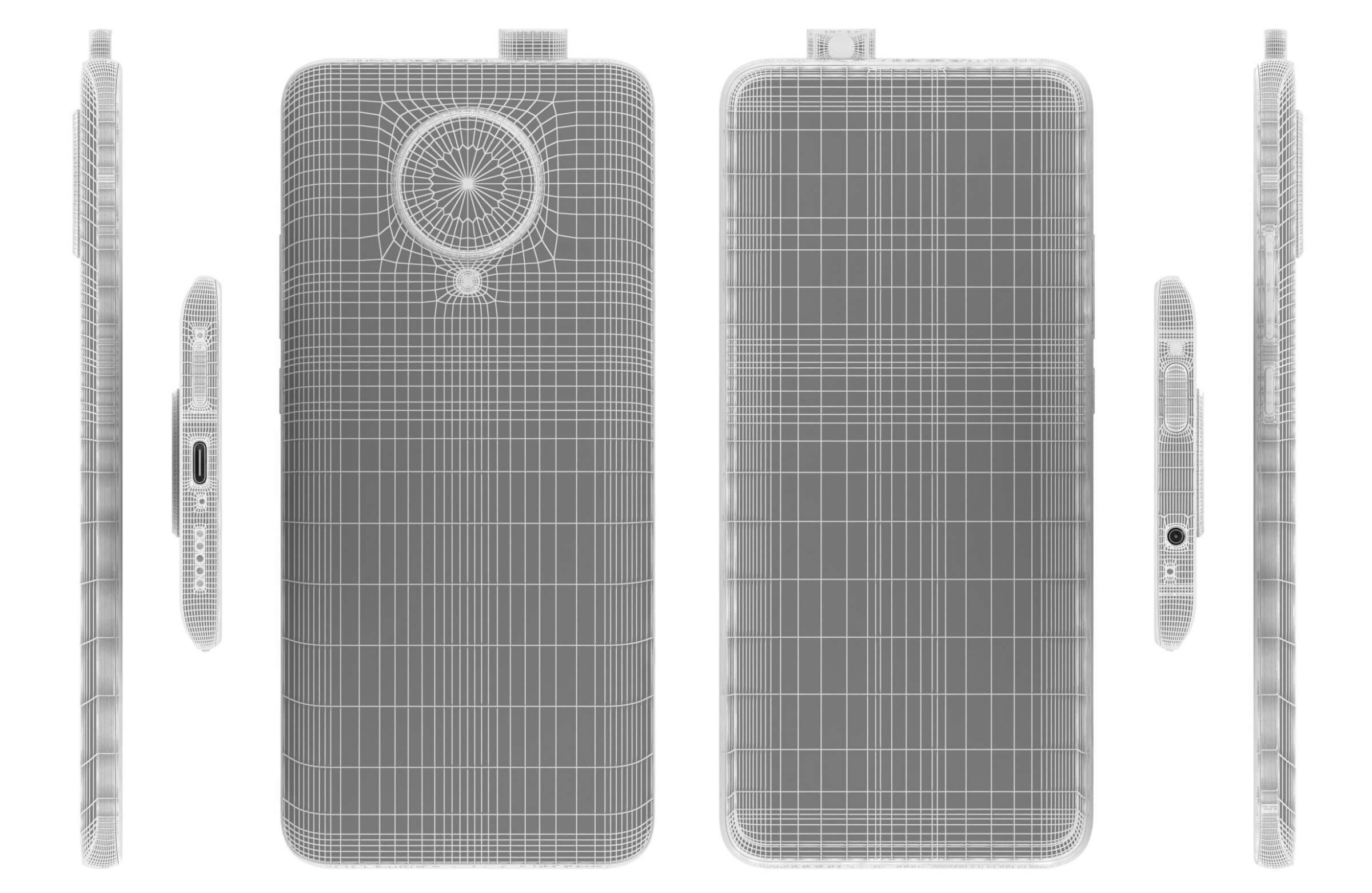 Xiaomi Poco F2 Pro All Colors - 3D Model by Rever_Art