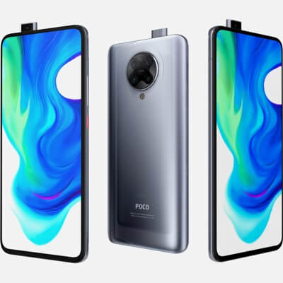 Xiaomi Poco F2 Pro Cyber Gray - 3D Model by Rever_Art