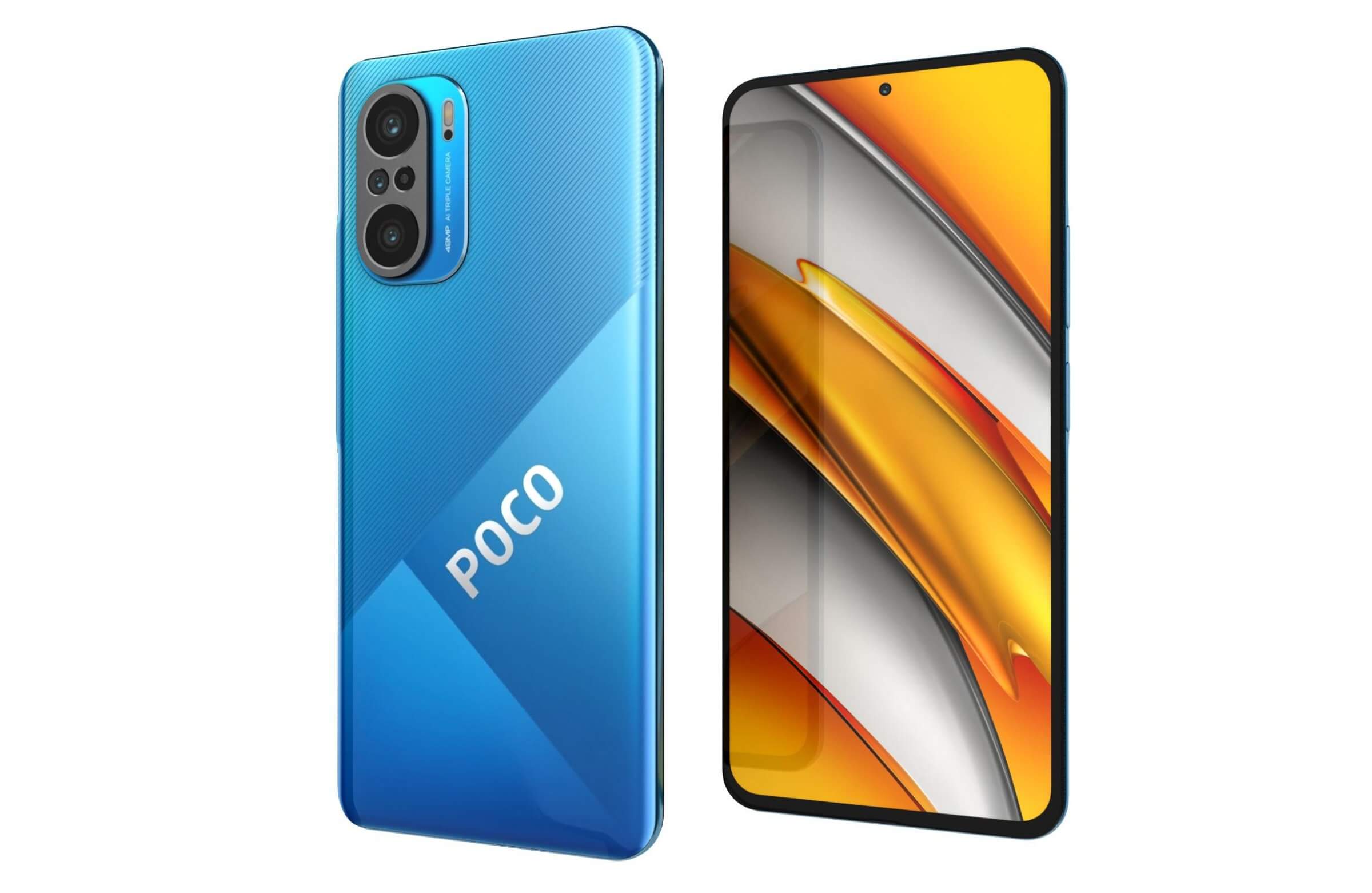 Xiaomi Poco F3 All Colors - 3D Model by Rever_Art