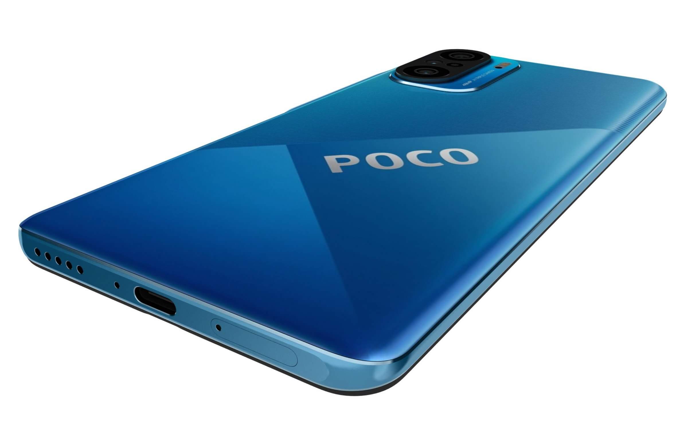 Xiaomi Poco F3 Deep Ocean Blue - 3D Model by Rever_Art