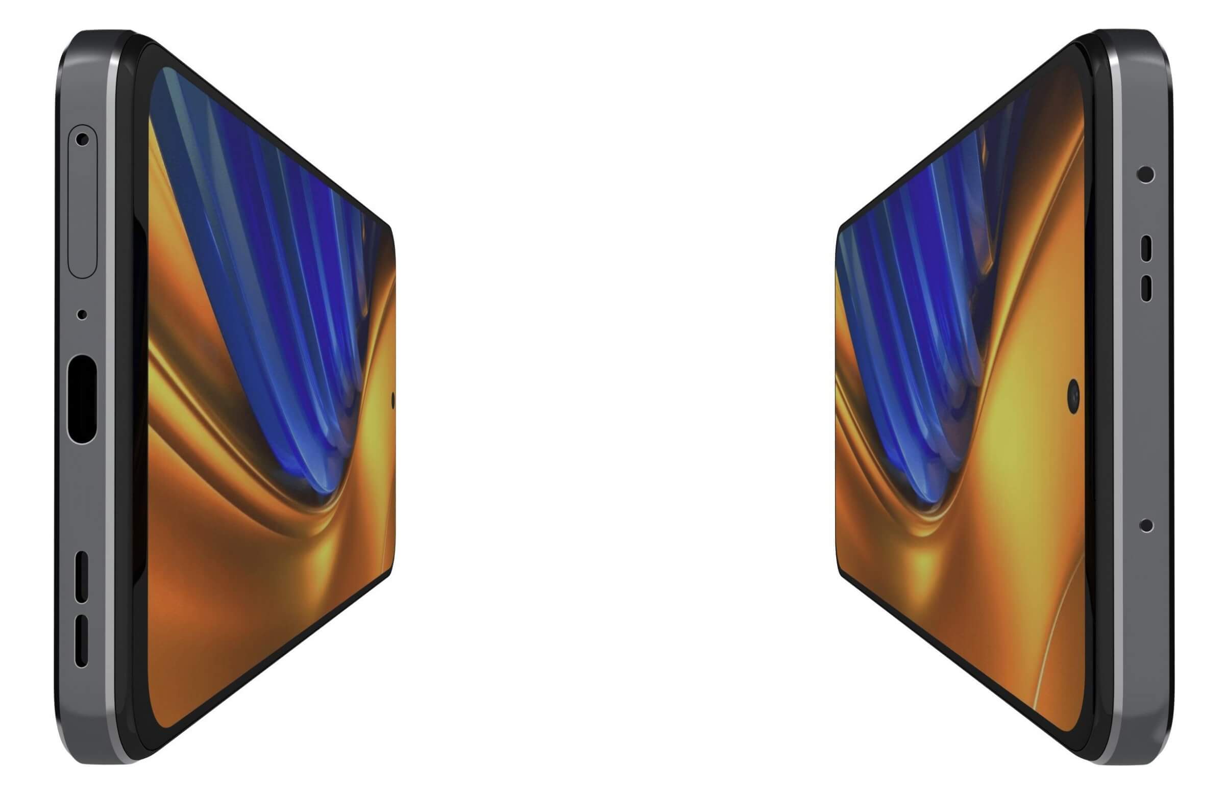 Xiaomi Poco F4 5G All Colors - 3D Model by Rever_Art