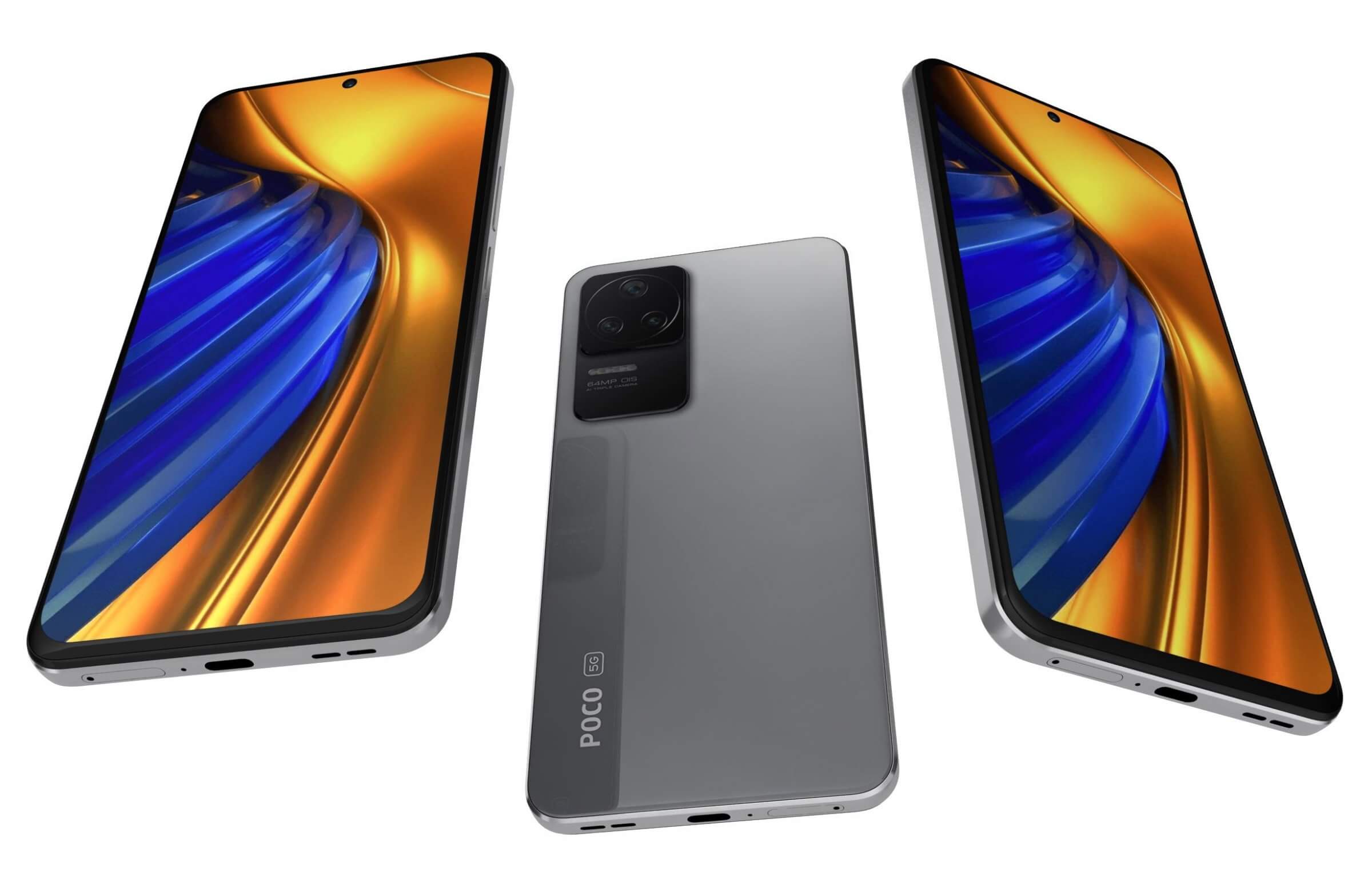 Xiaomi Poco F4 5G All Colors - 3D Model by Rever_Art