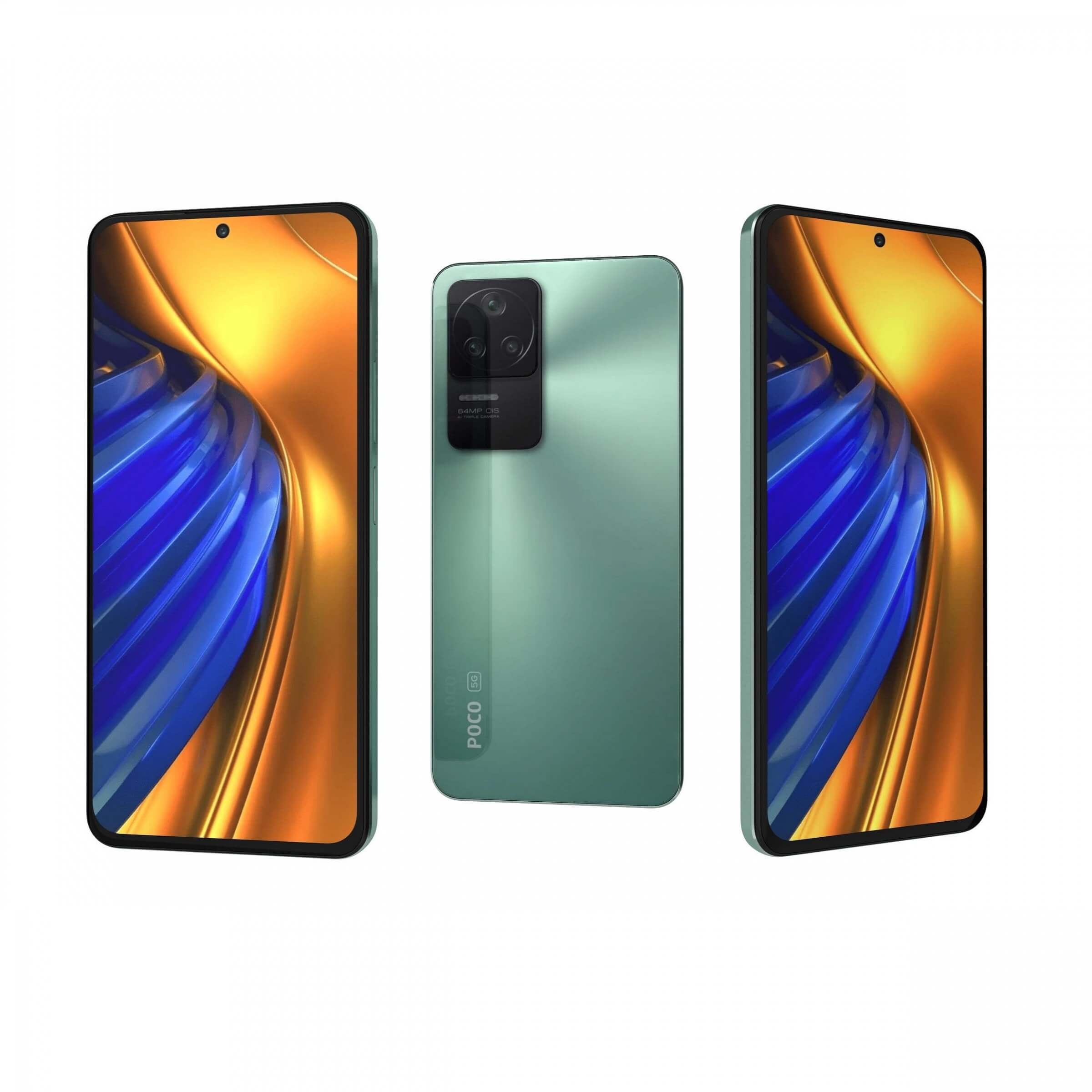 Xiaomi Poco F4 5G All Colors - 3D Model by Rever_Art