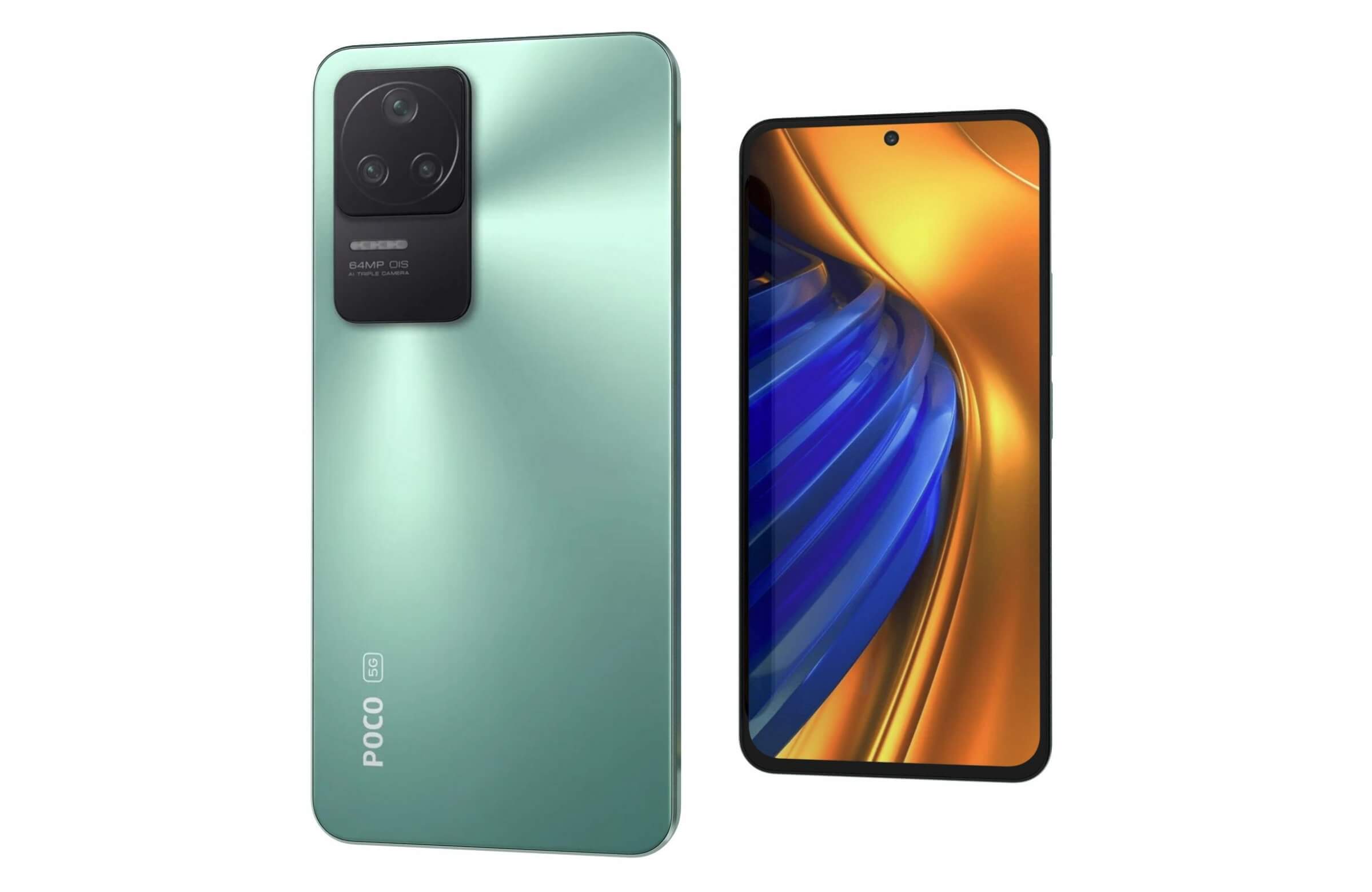 Xiaomi Poco F4 5G All Colors - 3D Model by Rever_Art