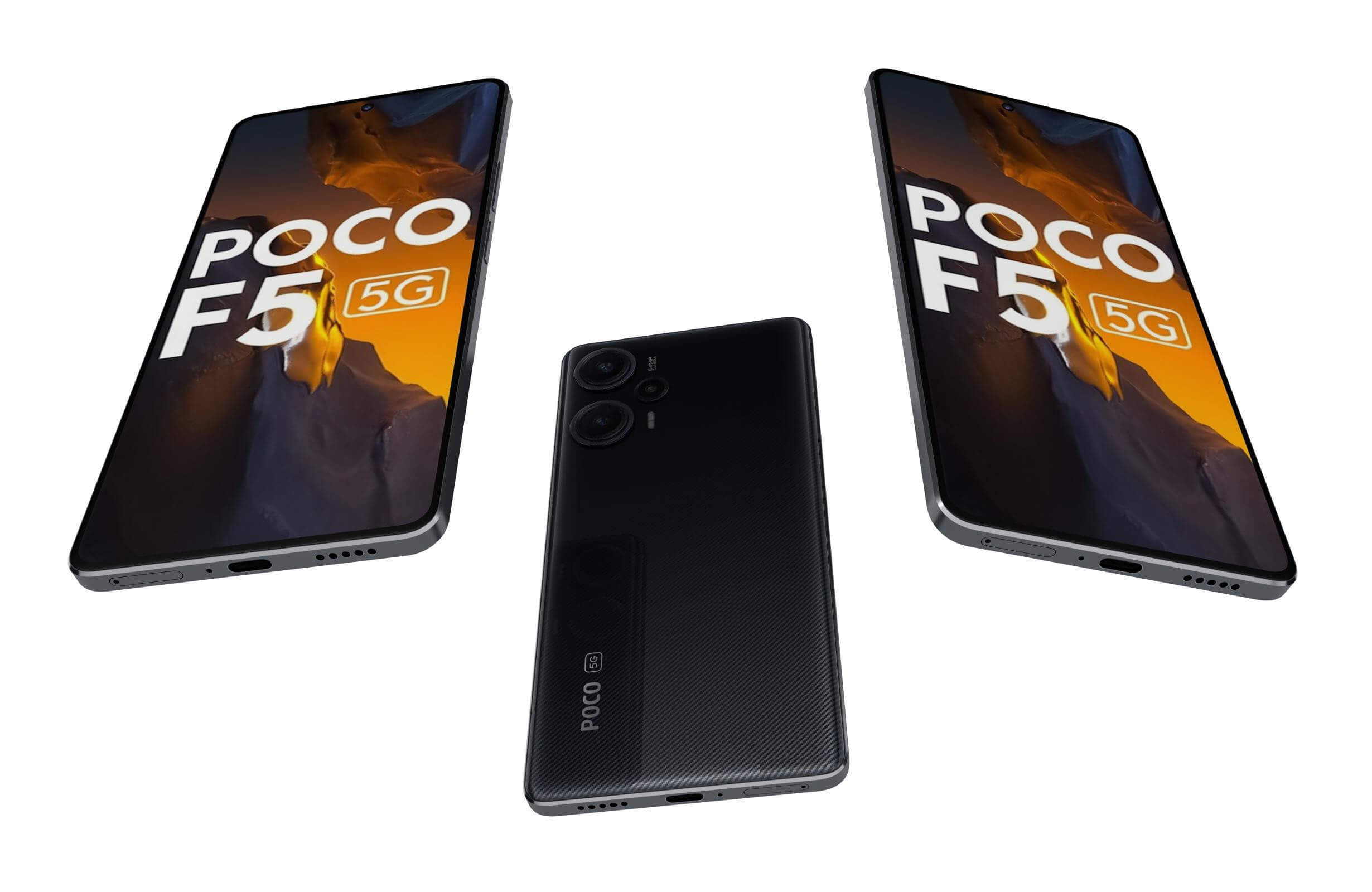 Xiaomi Poco F5 All Colors - 3D Model by Rever_Art