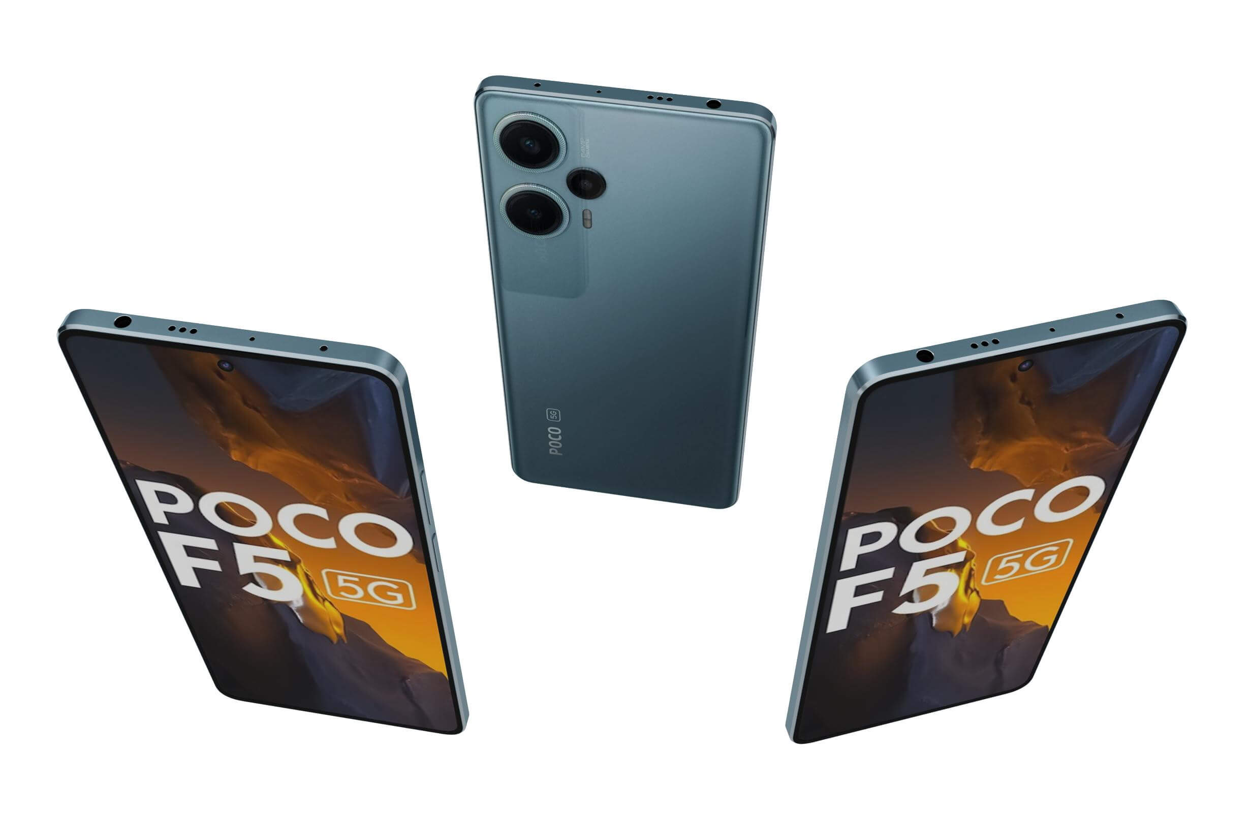 Xiaomi Poco F5 All Colors - 3D Model by Rever_Art