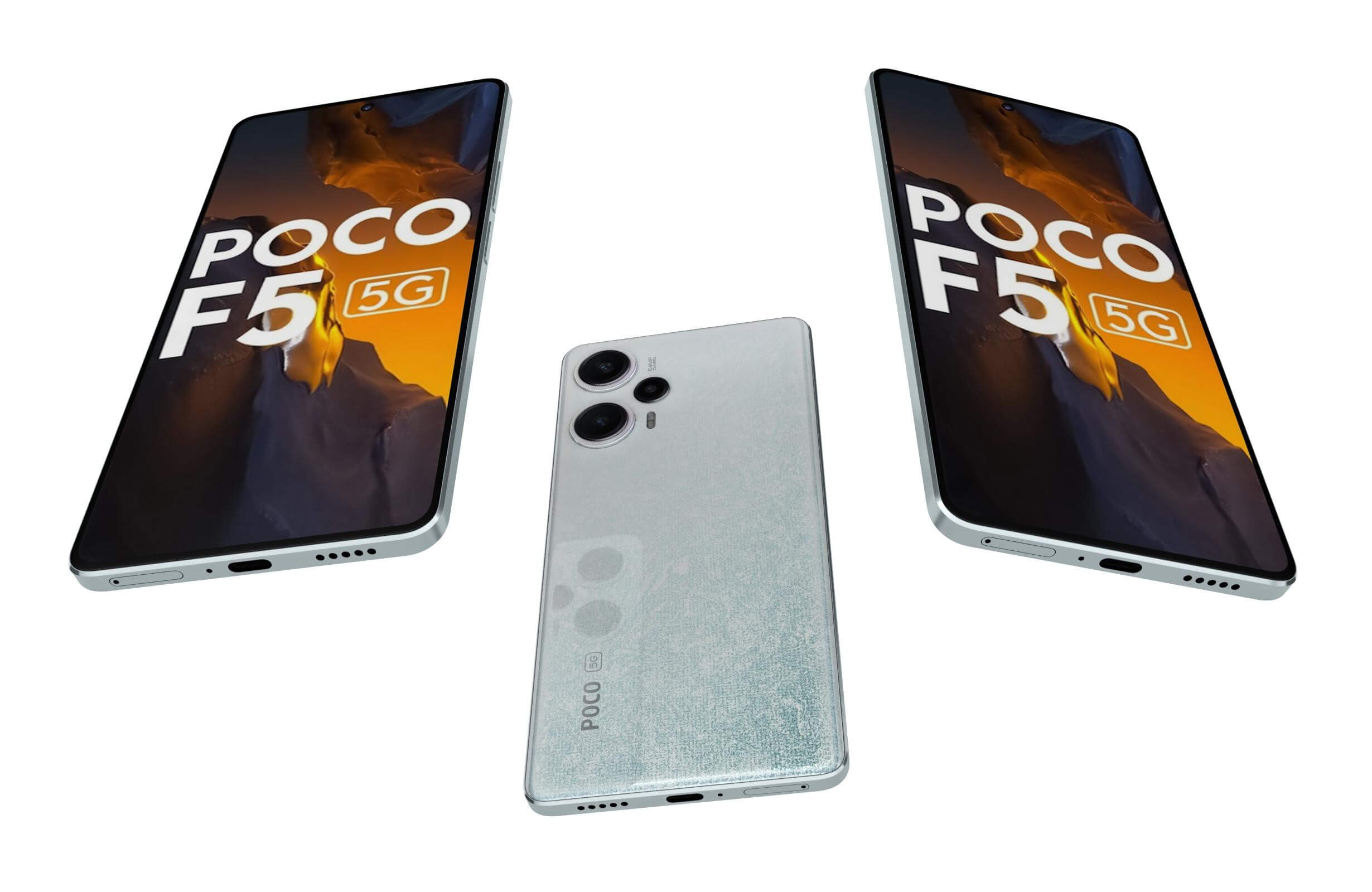 Xiaomi Poco F5 All Colors - 3D Model by Rever_Art