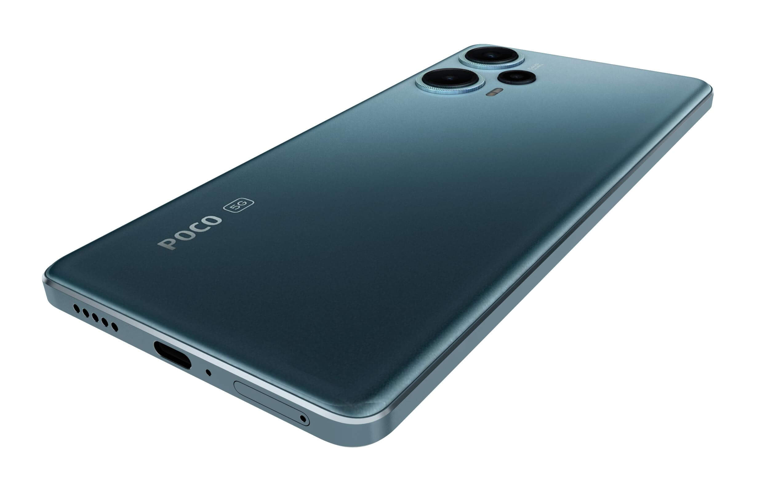 Xiaomi Poco F5 Blue - 3D Model by Rever_Art