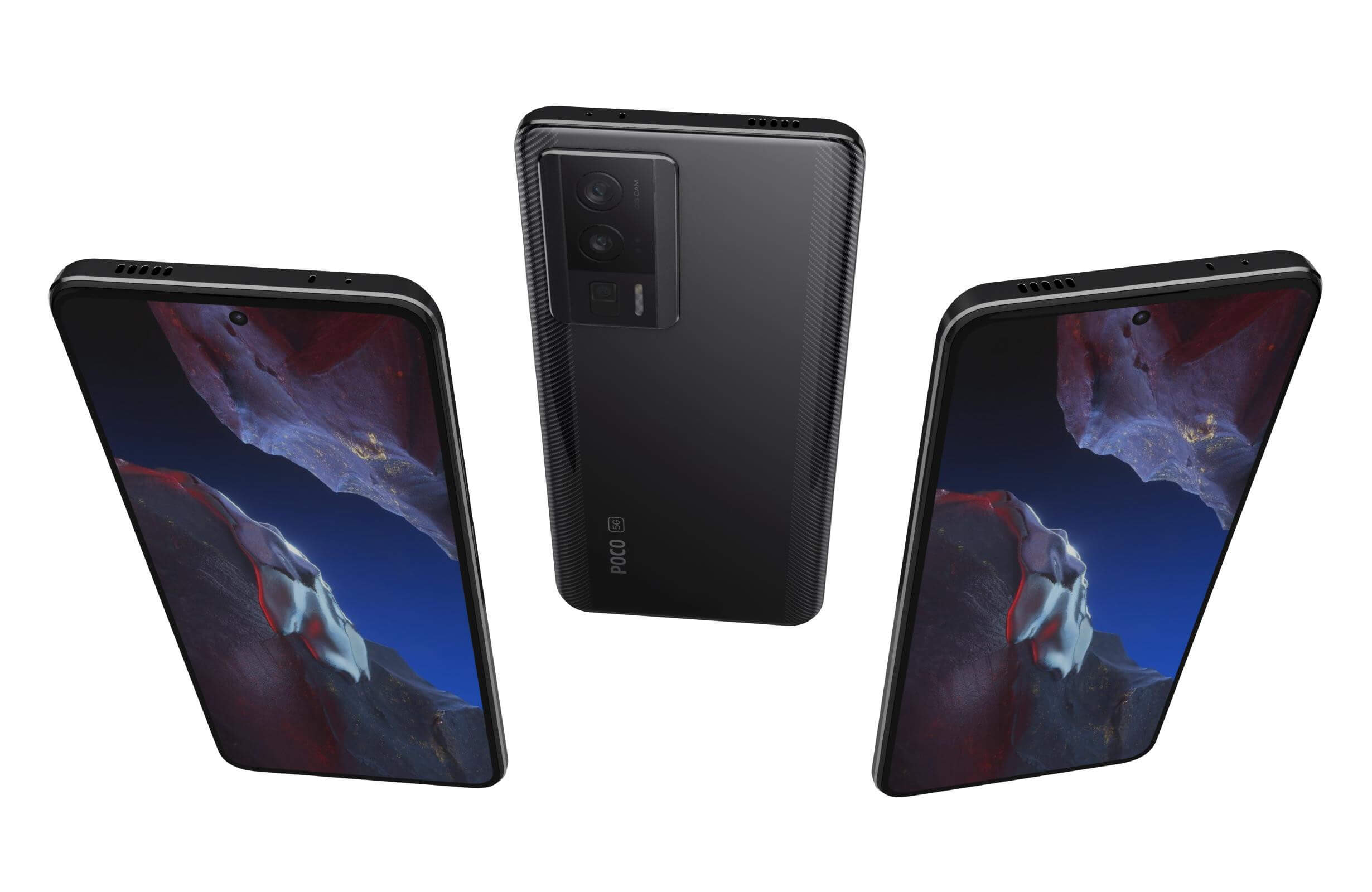 Xiaomi Poco F5 Pro Black - 3D Model by Rever_Art