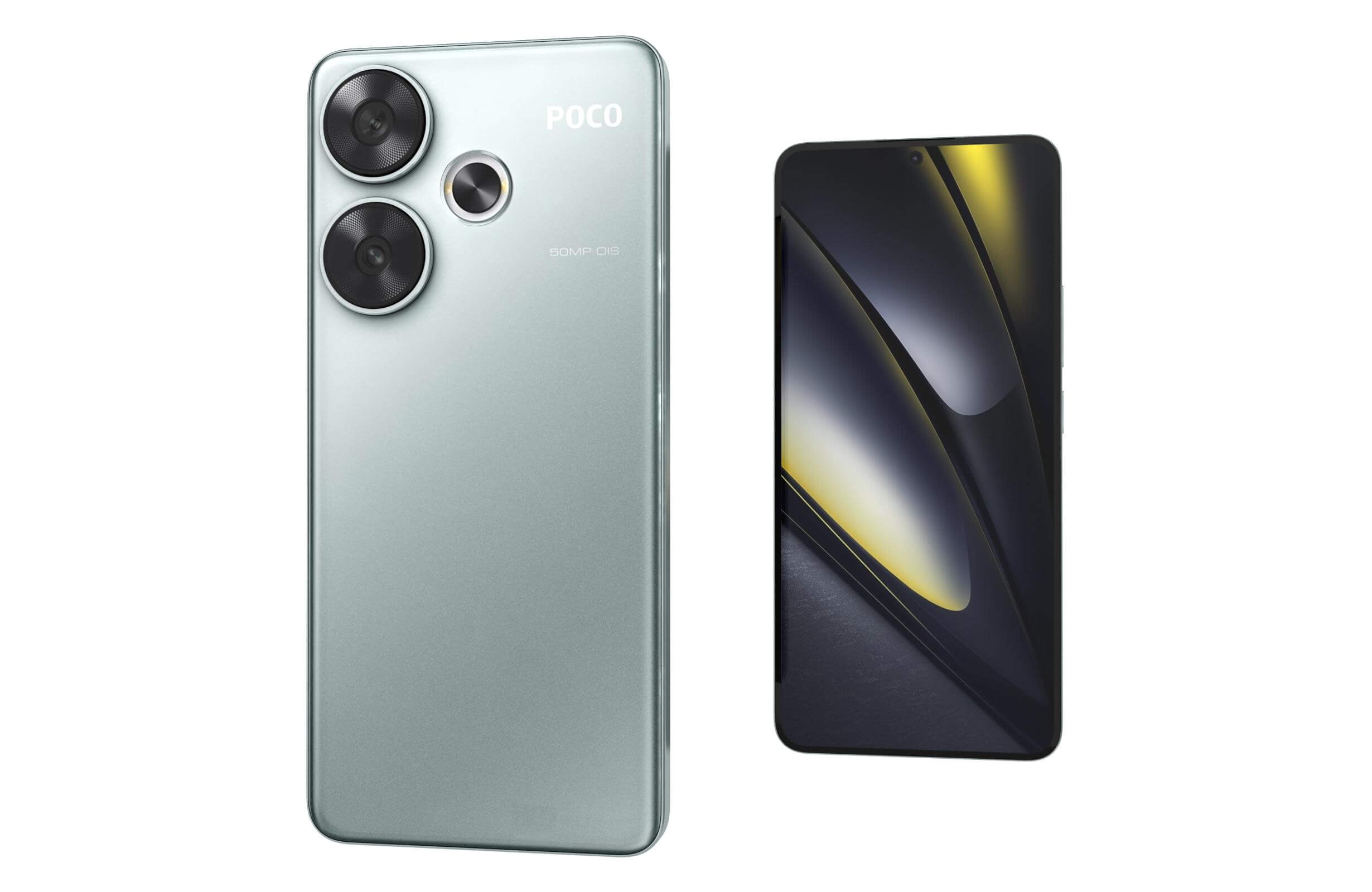 Xiaomi Poco F6 Green - 3D Model by Rever_Art