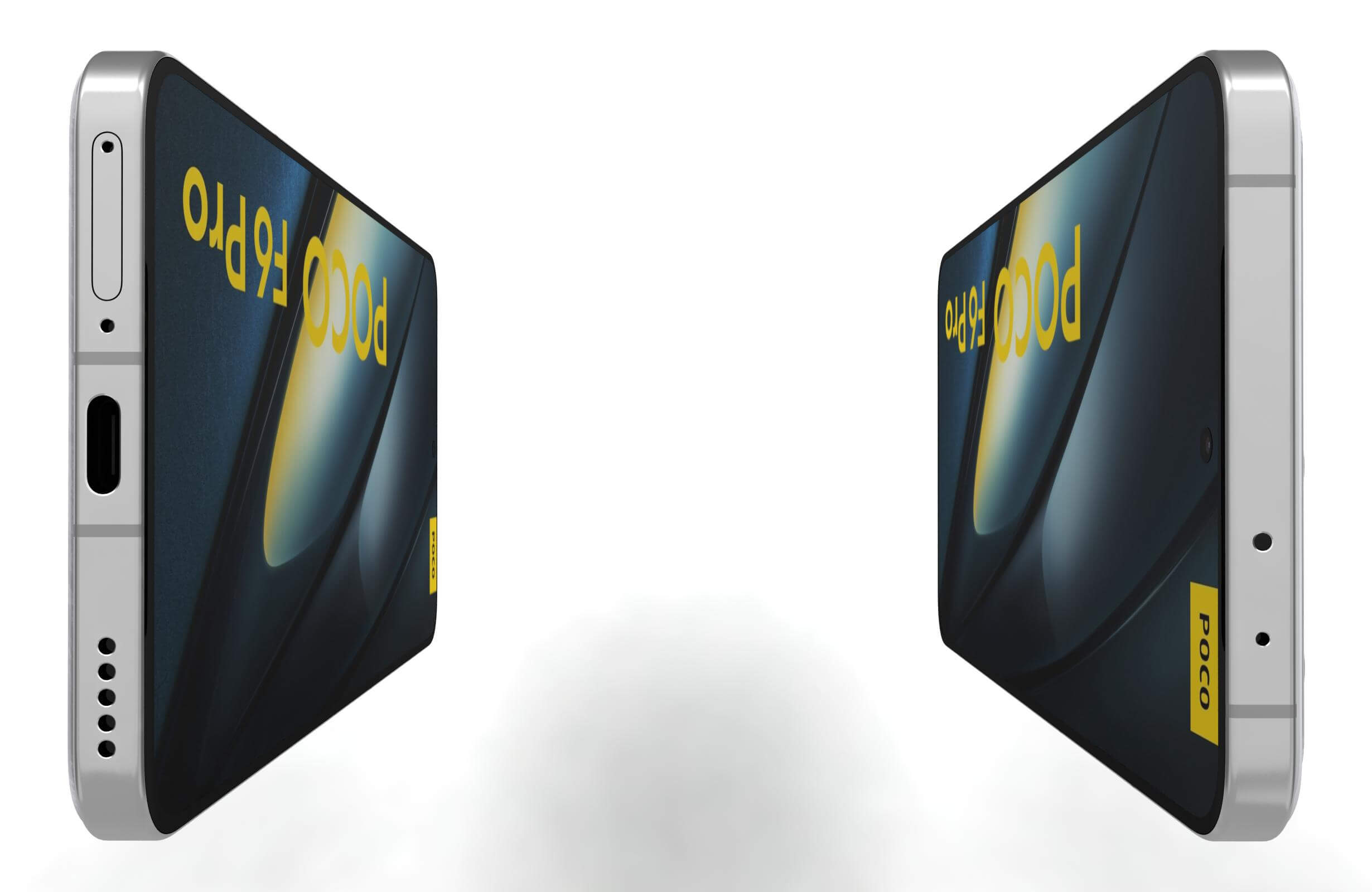 Xiaomi Poco F6 Pro White - 3D Model by Rever_Art