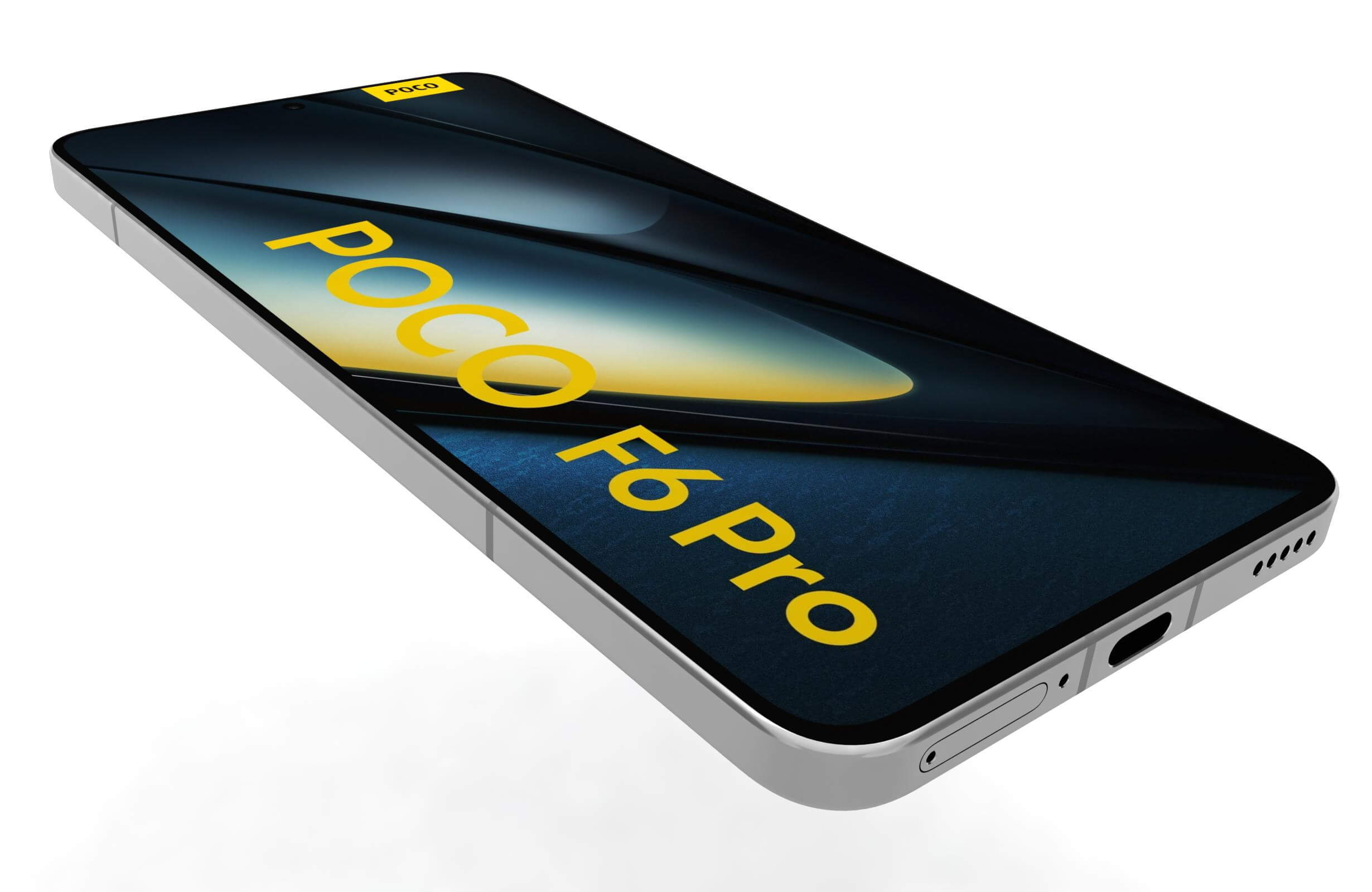 Xiaomi Poco F6 Pro White - 3D Model by Rever_Art