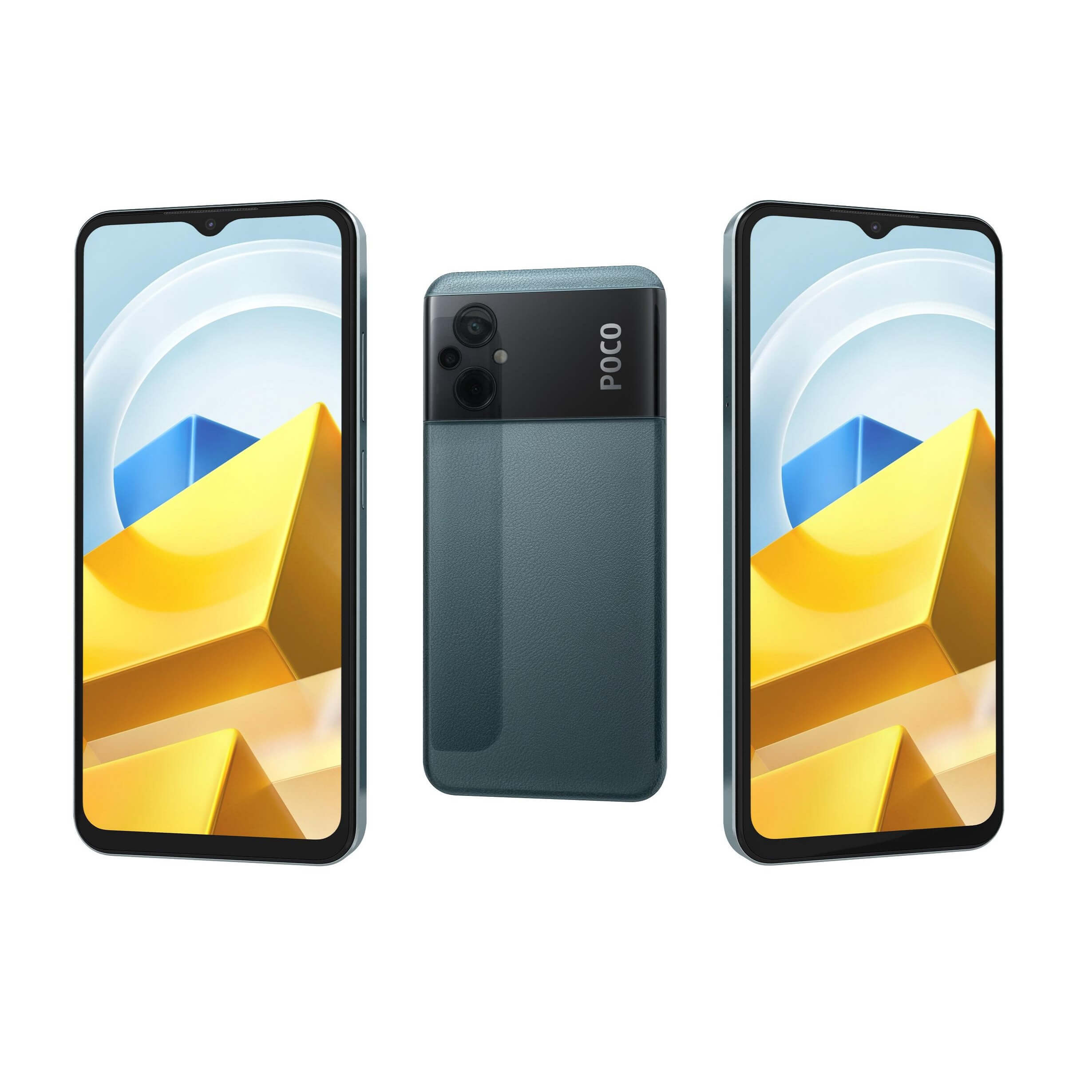 Xiaomi Poco M5 Green - 3D Model by Rever_Art