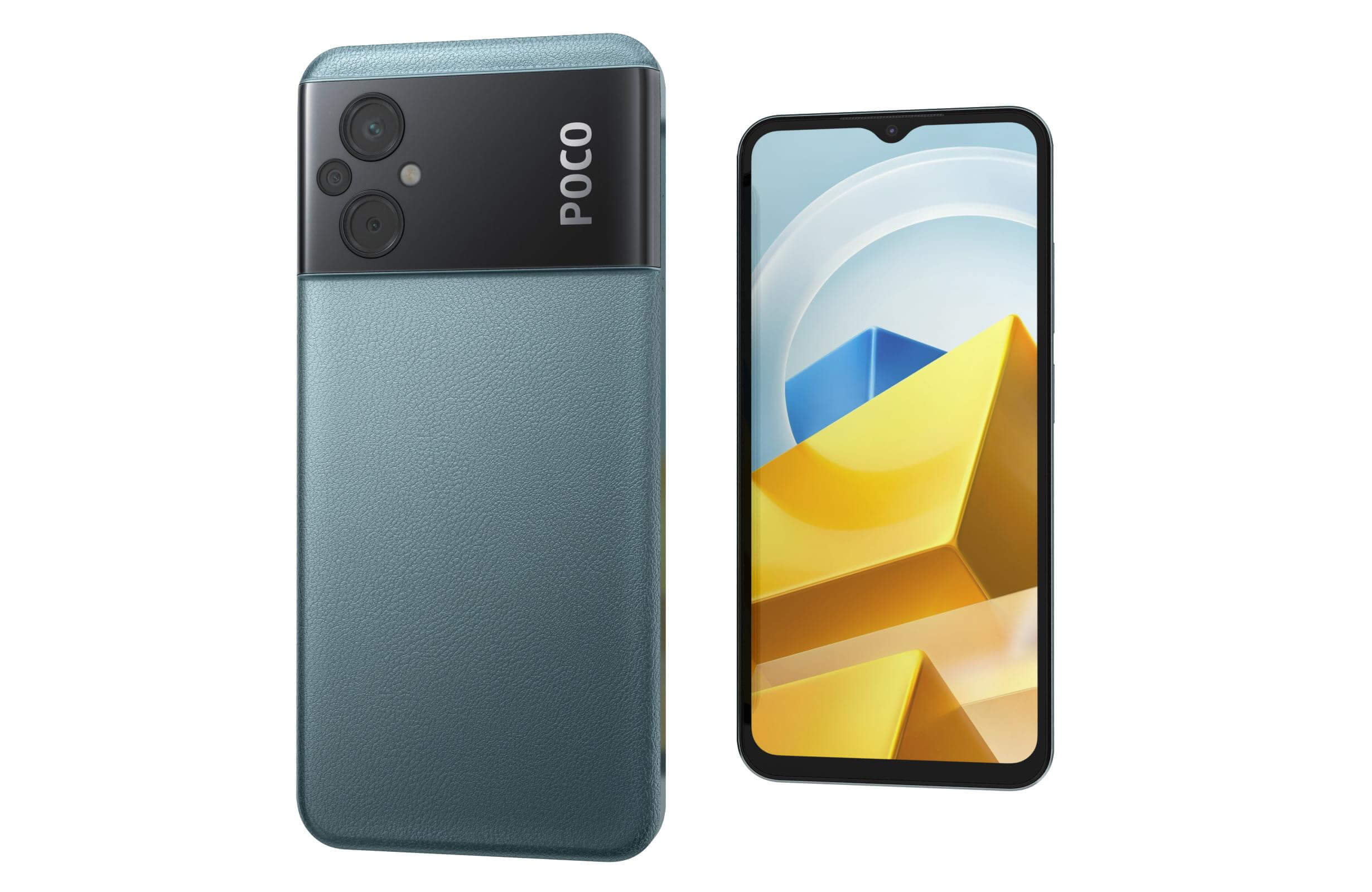 Xiaomi Poco M5 Green - 3D Model by Rever_Art