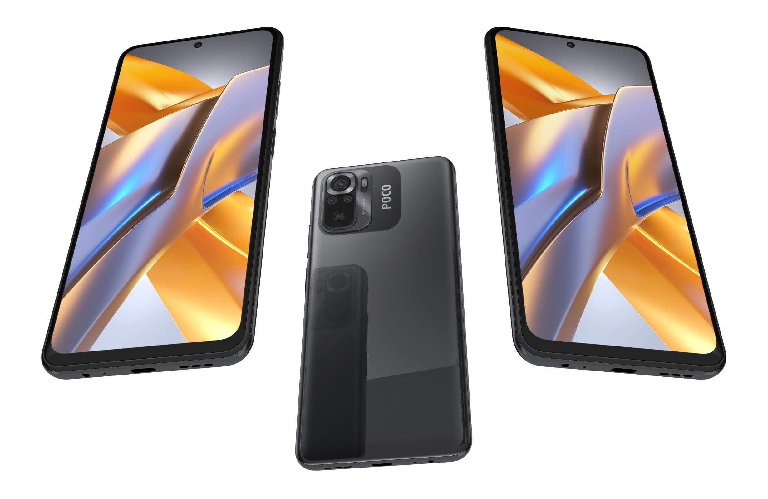Xiaomi Poco M5s All Colors - 3D Model by Rever_Art