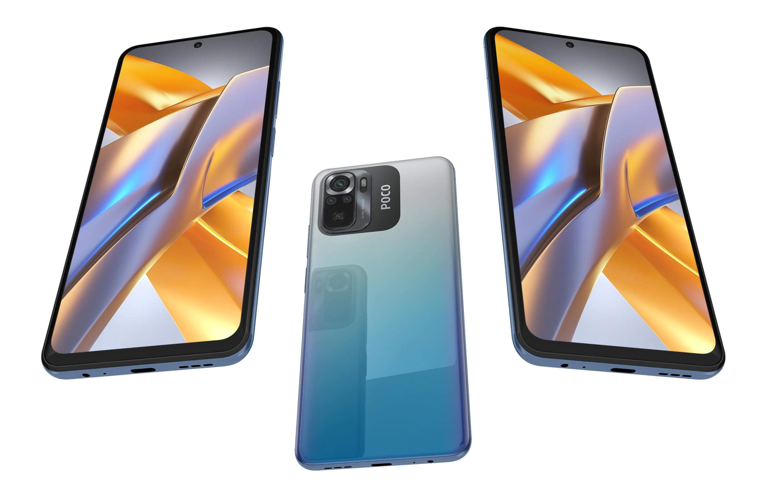 Xiaomi Poco M5s All Colors - 3D Model by Rever_Art