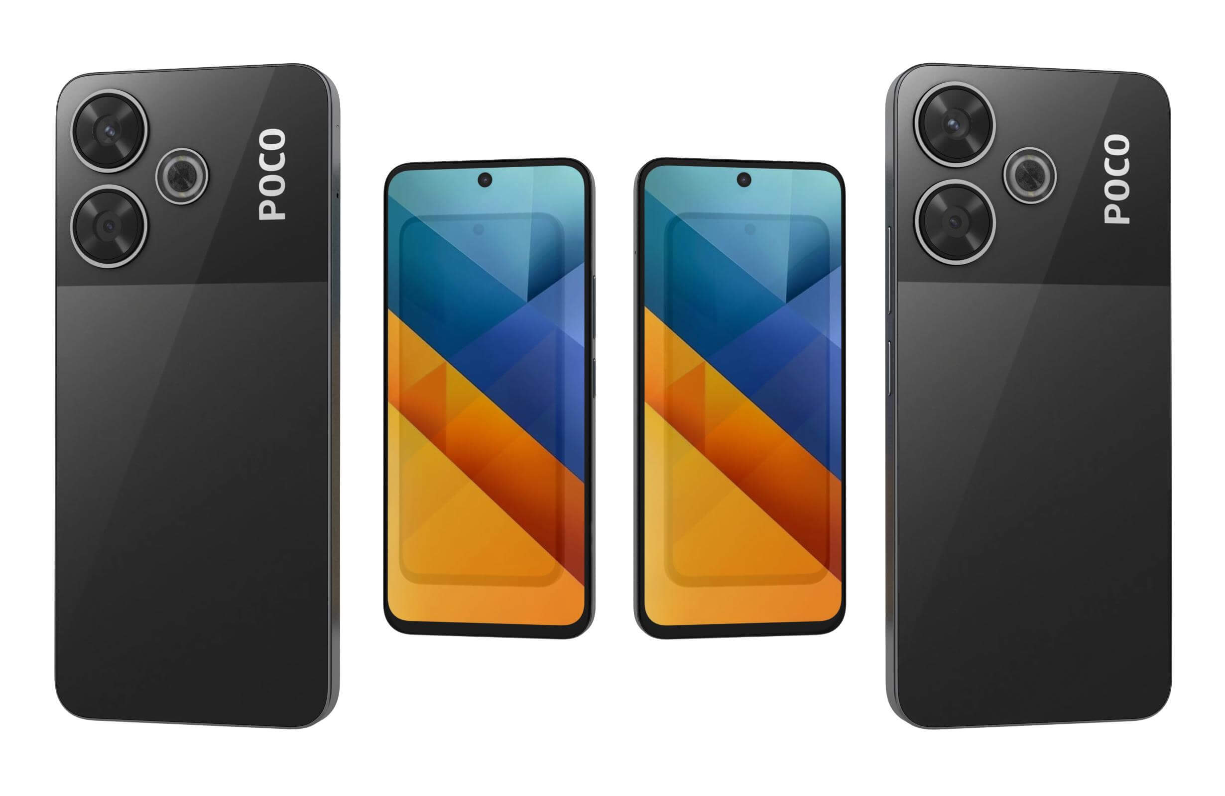 Xiaomi Poco M6 4G All Colors - 3D Model by Rever_Art