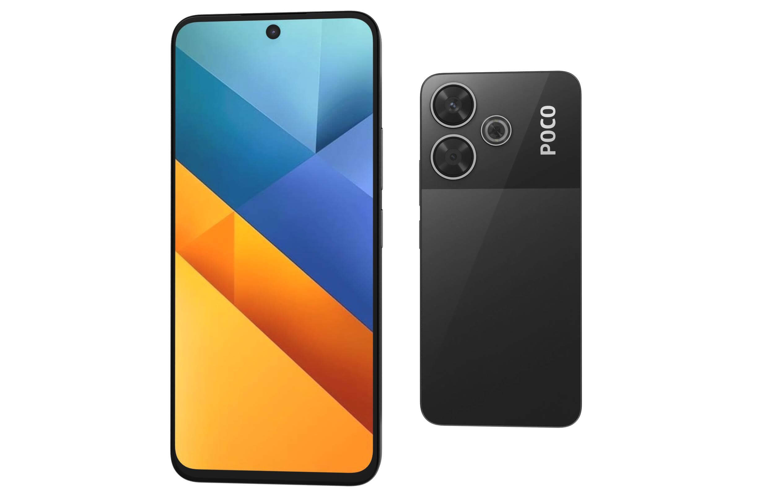 Xiaomi Poco M6 4G All Colors - 3D Model by Rever_Art