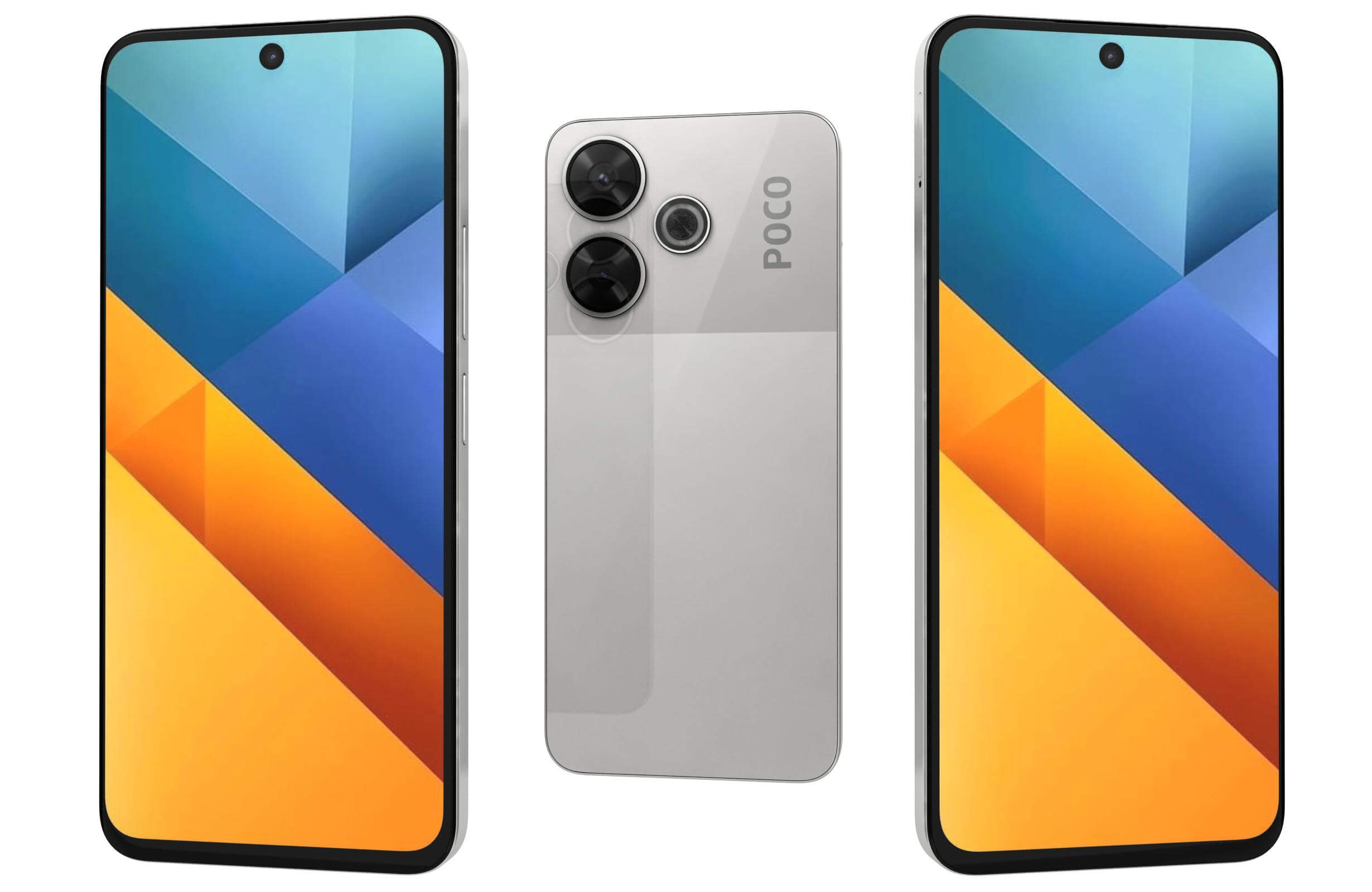 Xiaomi Poco M6 4G All Colors - 3D Model by Rever_Art