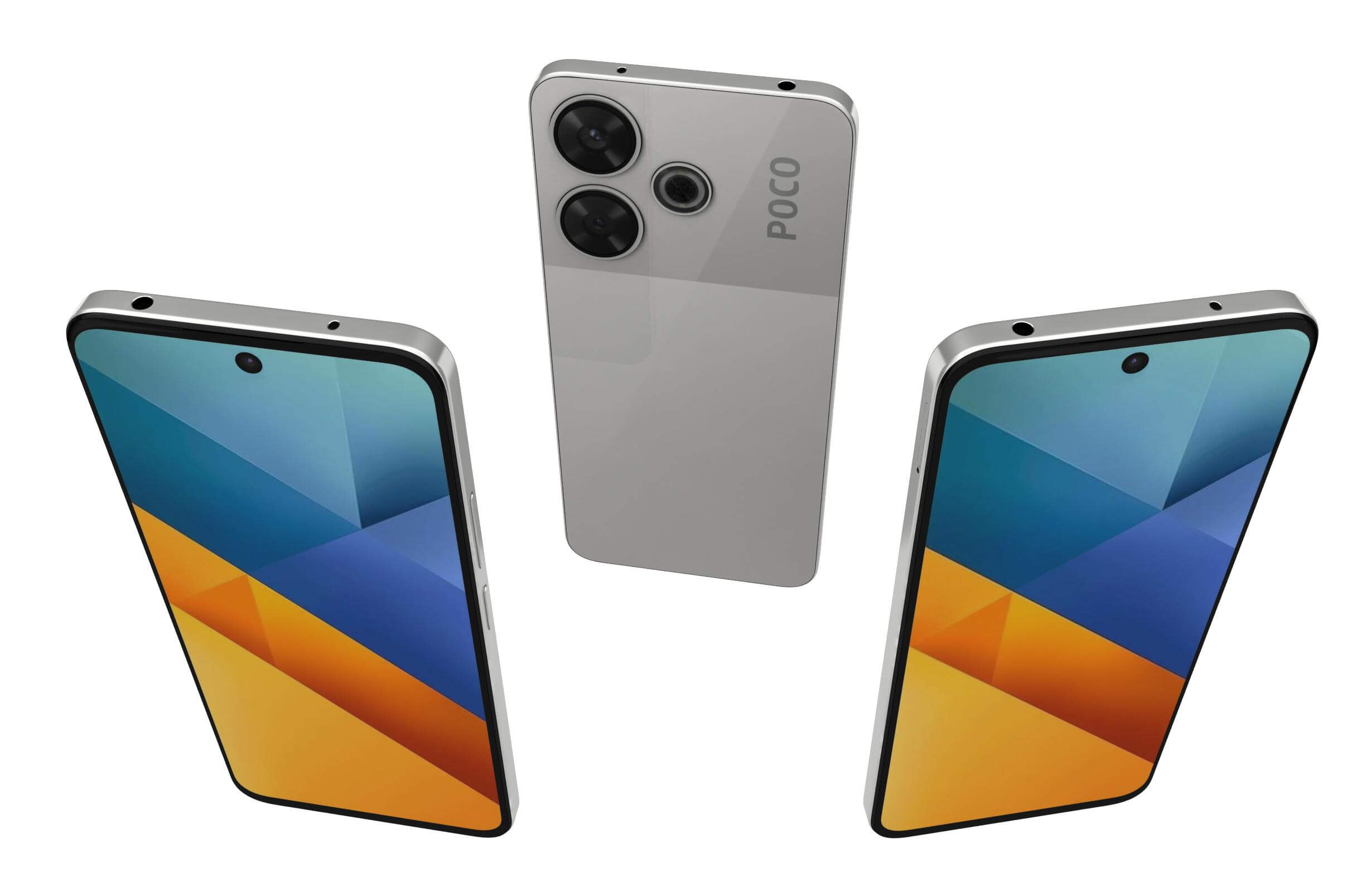 Xiaomi Poco M6 4G All Colors - 3D Model by Rever_Art