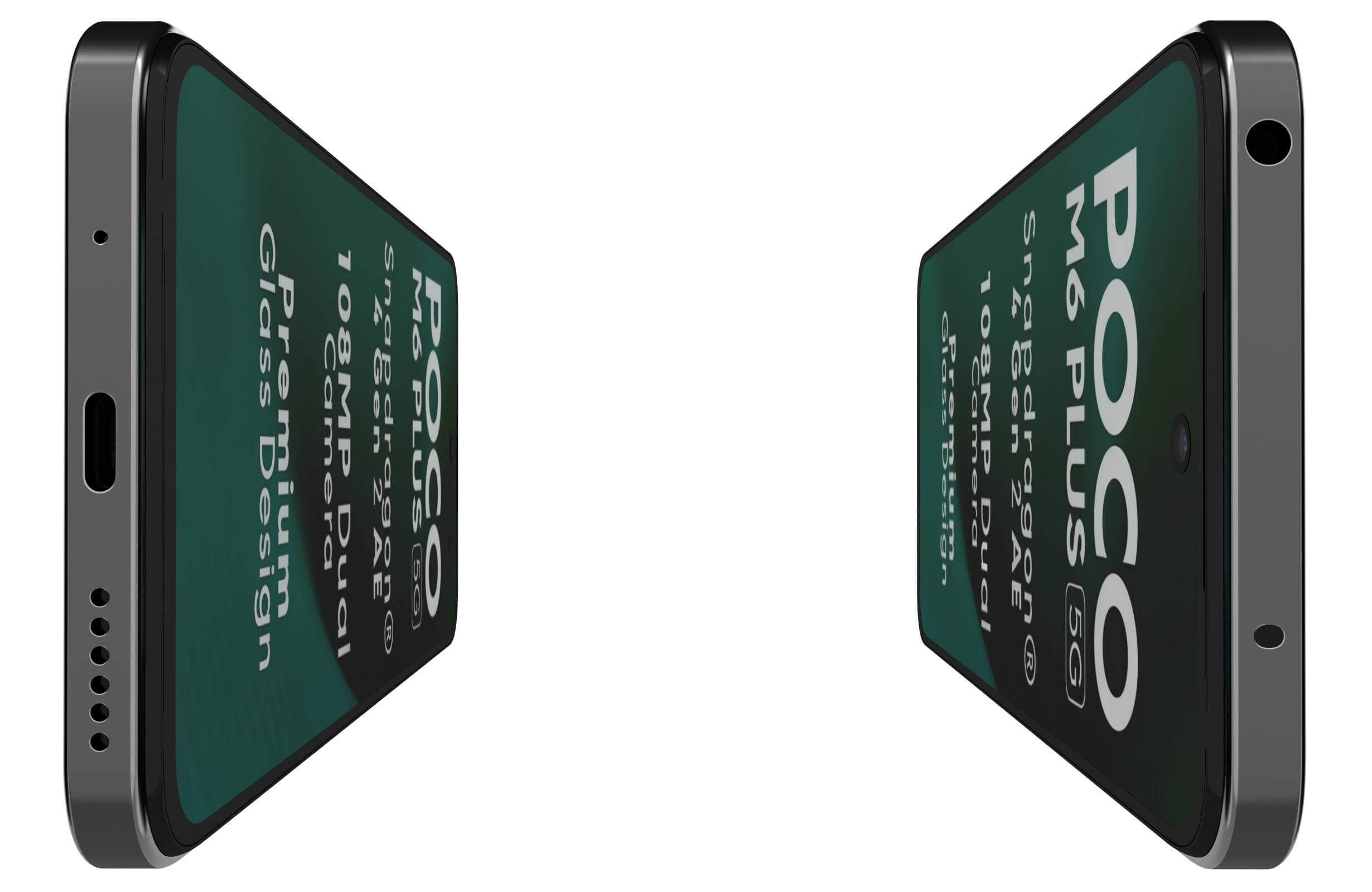 Xiaomi Poco M6 Plus 5G Graphite Black - 3D Model by Rever_Art