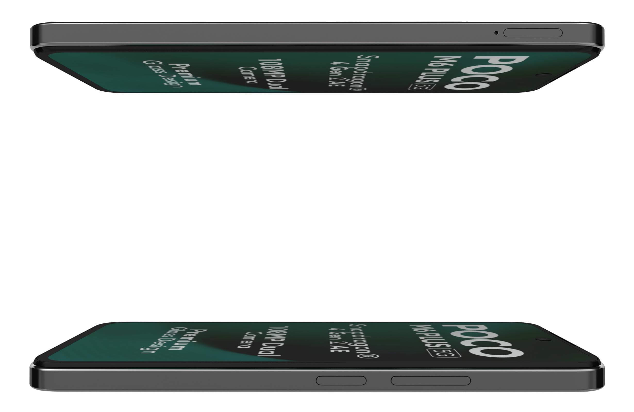 Xiaomi Poco M6 Plus 5G Graphite Black - 3D Model by Rever_Art