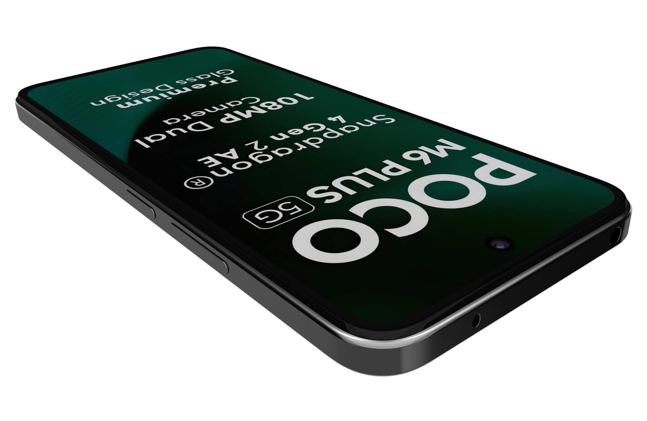 Xiaomi Poco M6 Plus 5G Graphite Black - 3D Model by Rever_Art