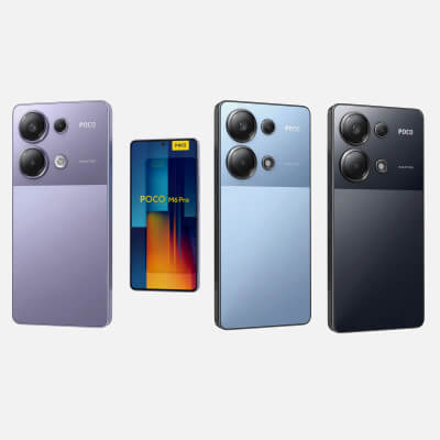 Xiaomi Poco M6 Pro All Colors - 3D Model by Rever_Art