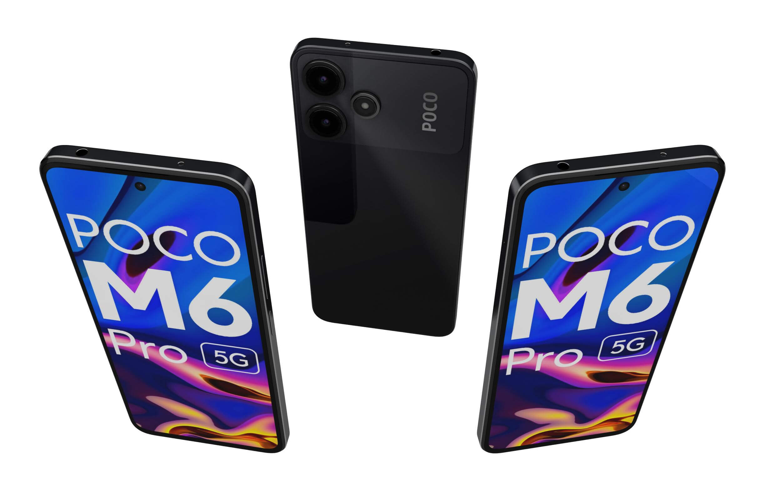 Xiaomi Poco M6 Pro Black - 3D Model by Rever_Art