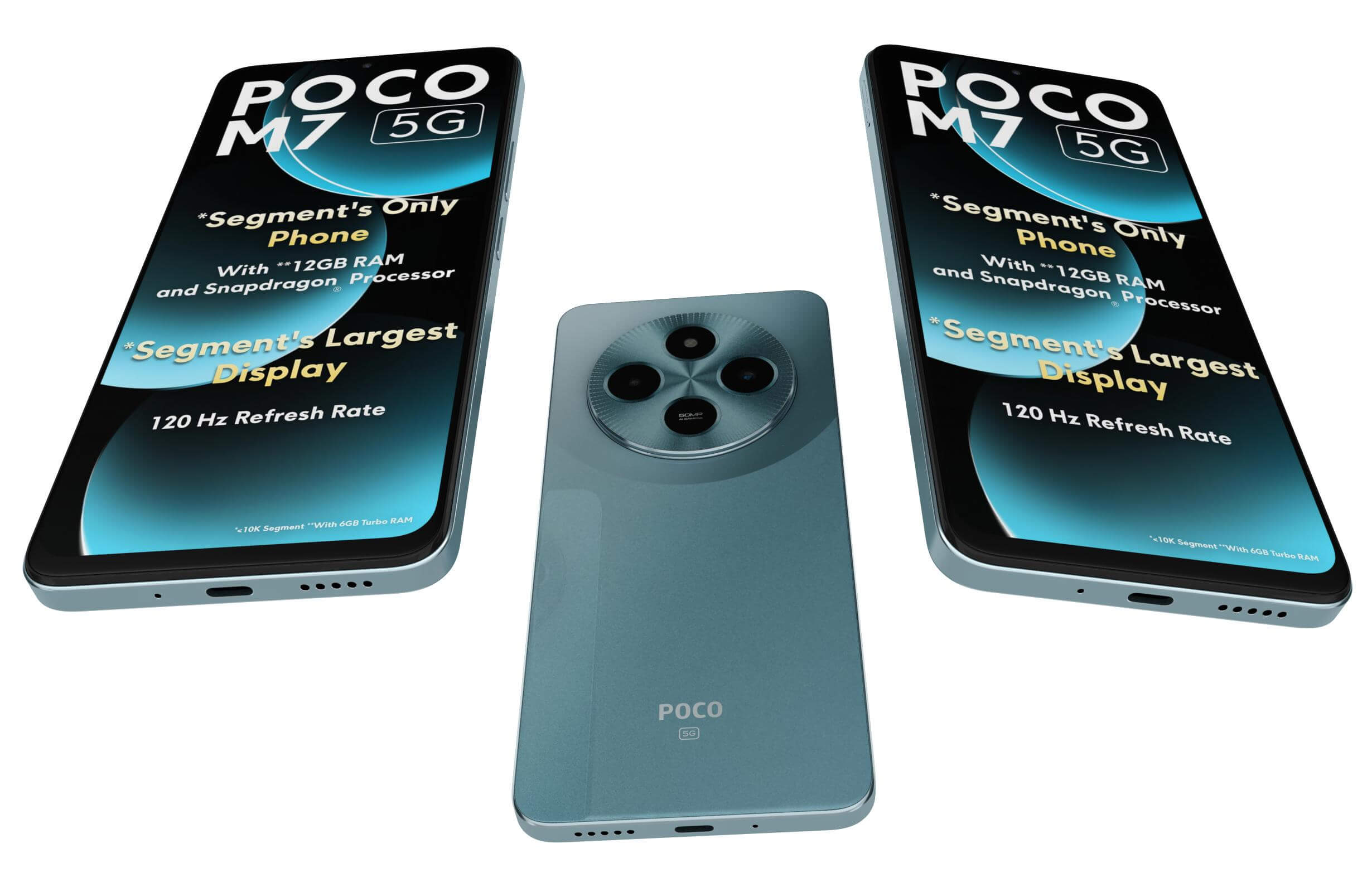 Xiaomi Poco M7 All Colors - 3D Model by Rever_Art