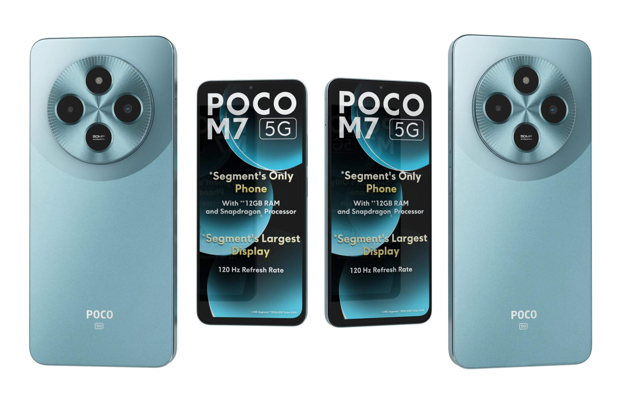 Xiaomi Poco M7 All Colors - 3D Model by Rever_Art