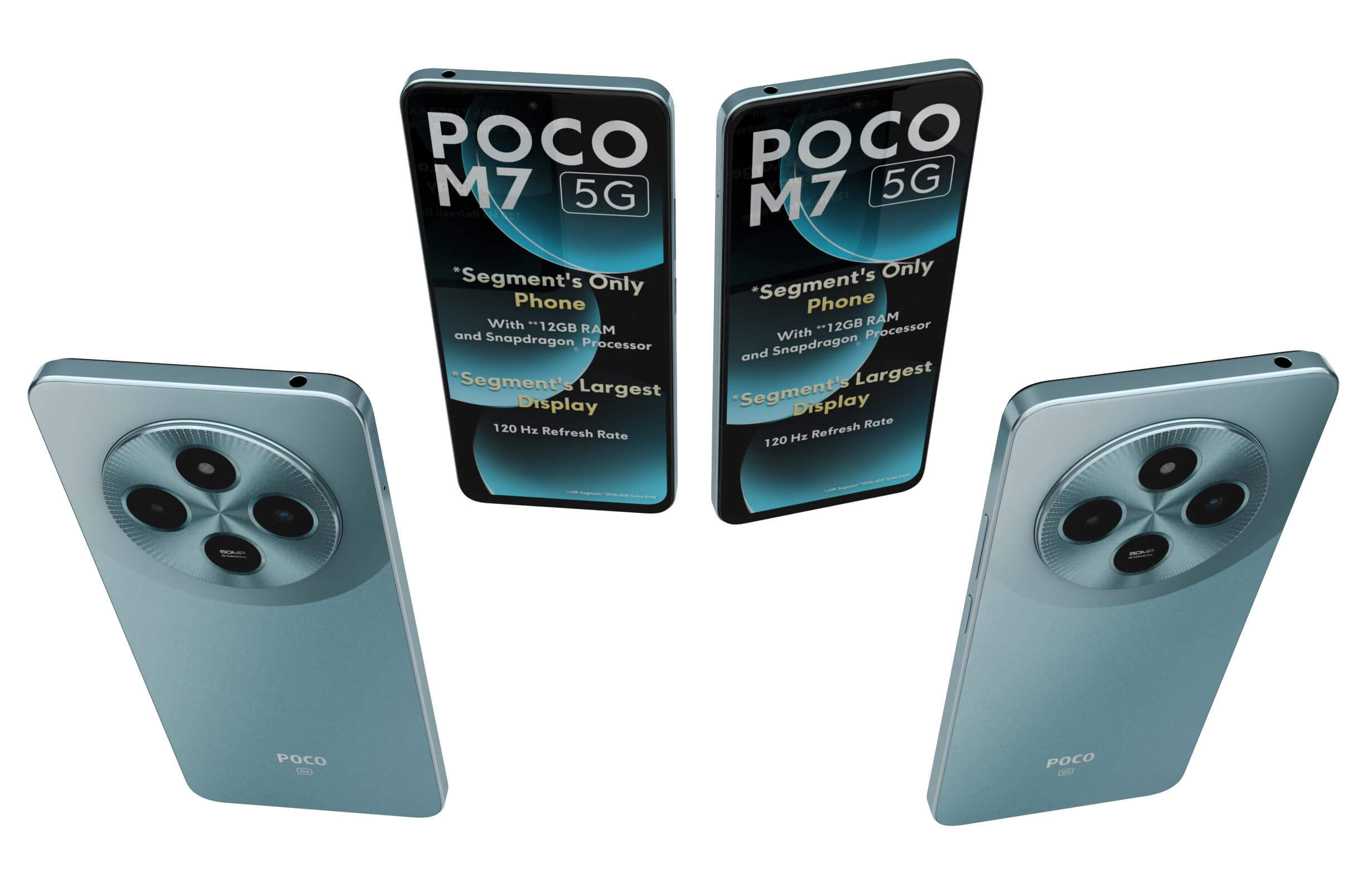 Xiaomi Poco M7 All Colors - 3D Model by Rever_Art