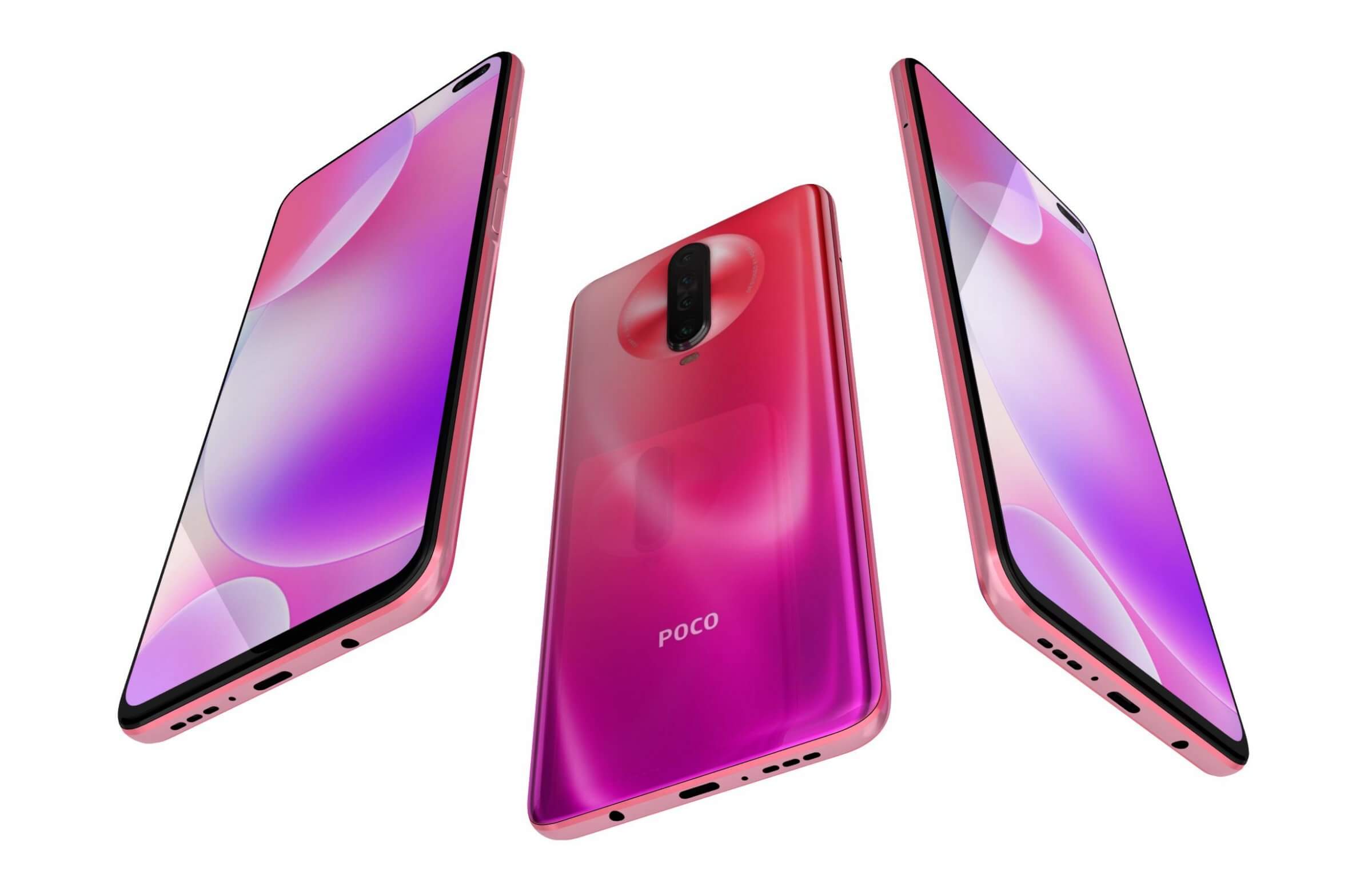 Xiaomi Poco X2 All Colors - 3D Model by Rever_Art