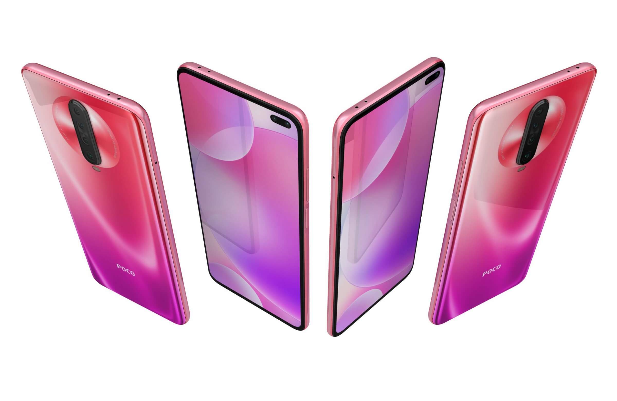 Xiaomi Poco X2 All Colors - 3D Model by Rever_Art