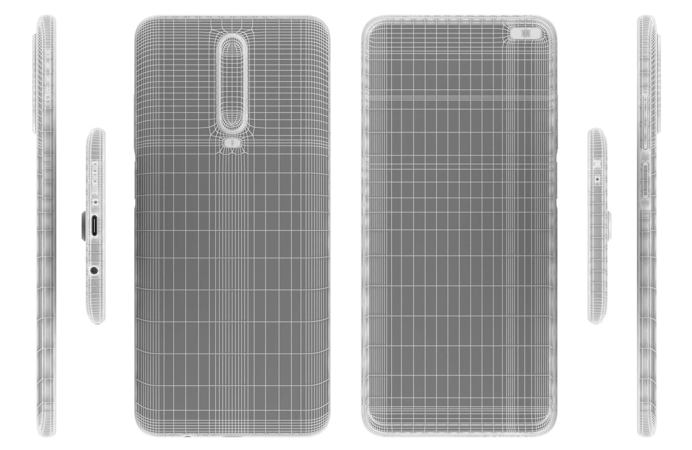 Xiaomi Poco X2 All Colors - 3D Model by Rever_Art