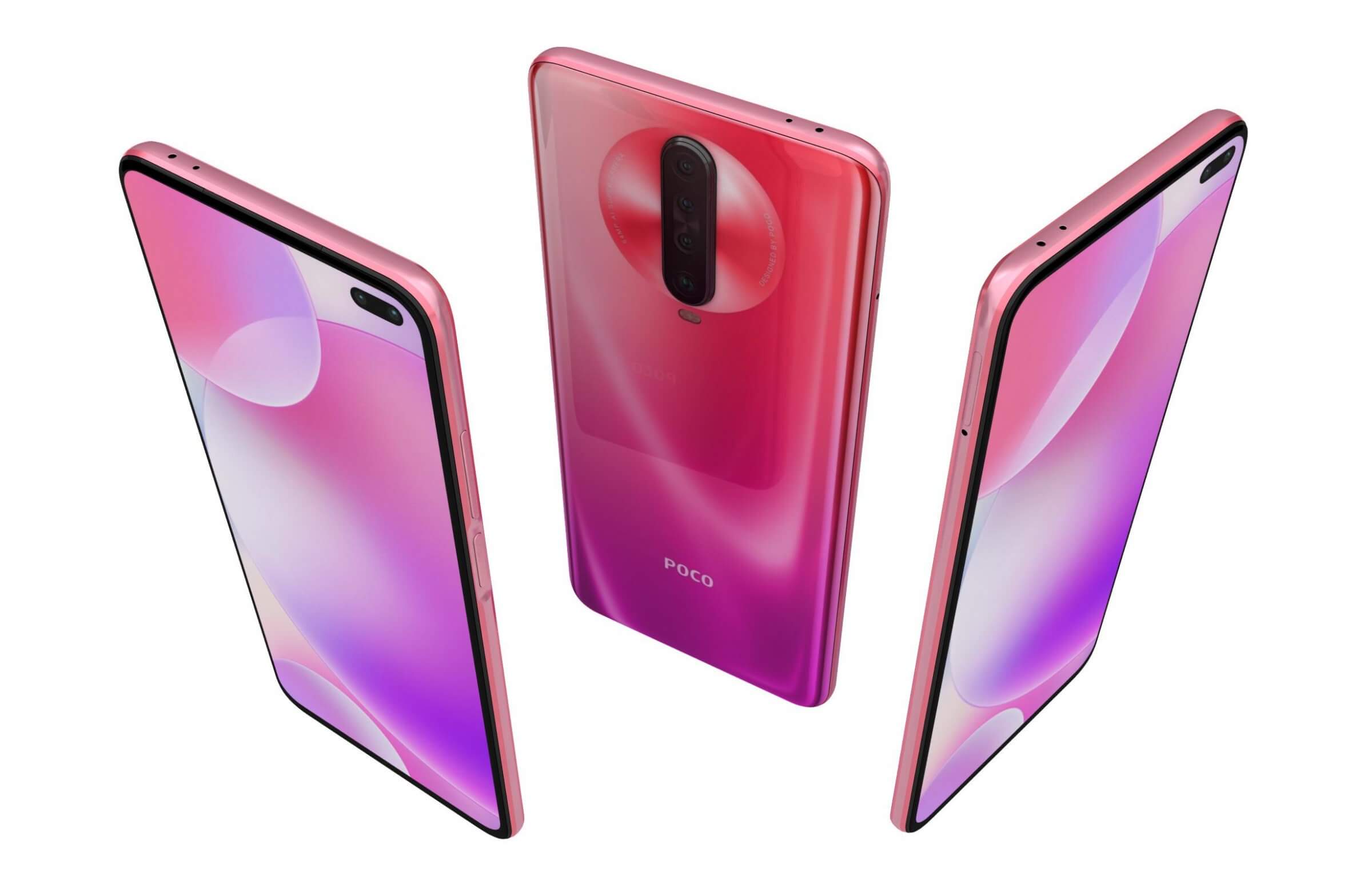 Xiaomi Poco X2 Phoenix Red - 3D Model by Rever_Art