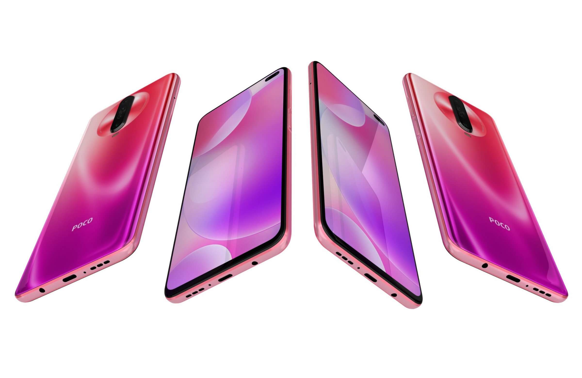 Xiaomi Poco X2 Phoenix Red - 3D Model by Rever_Art