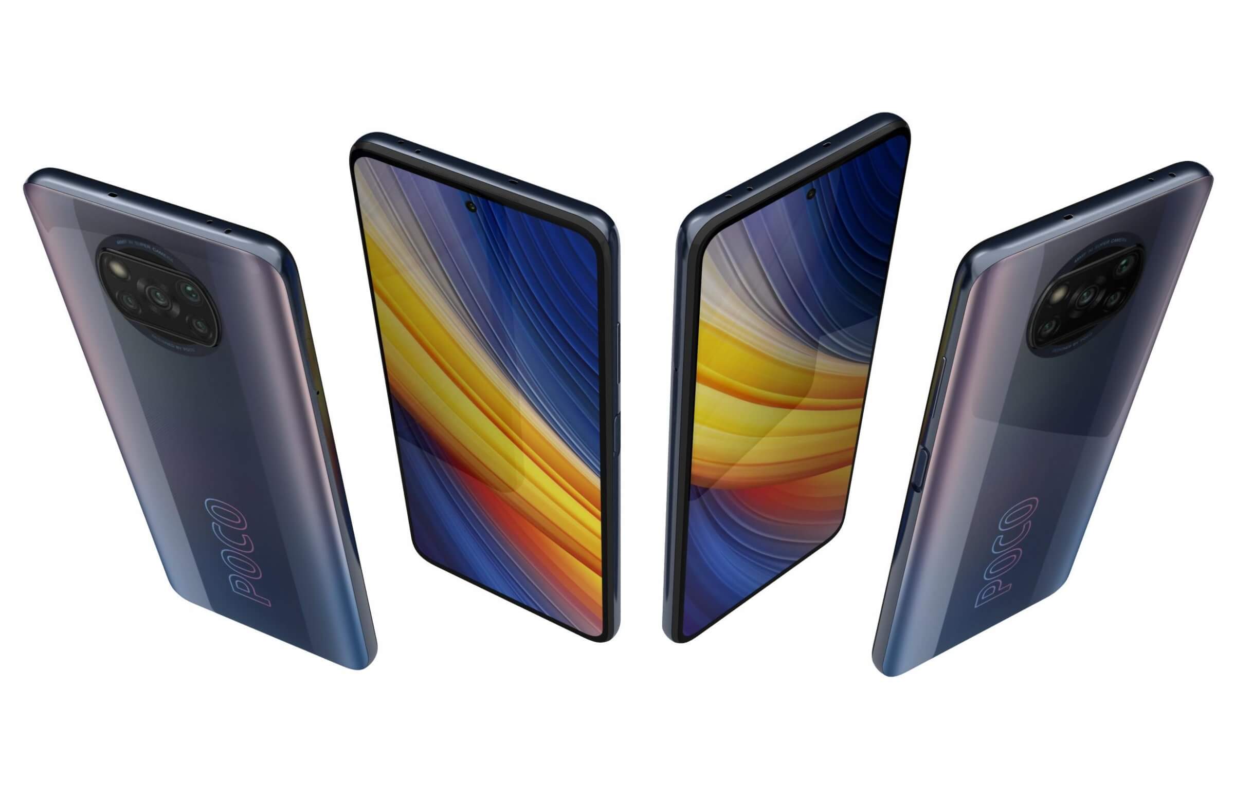 Xiaomi Poco X3 Pro All Colors - 3D Model by Rever_Art