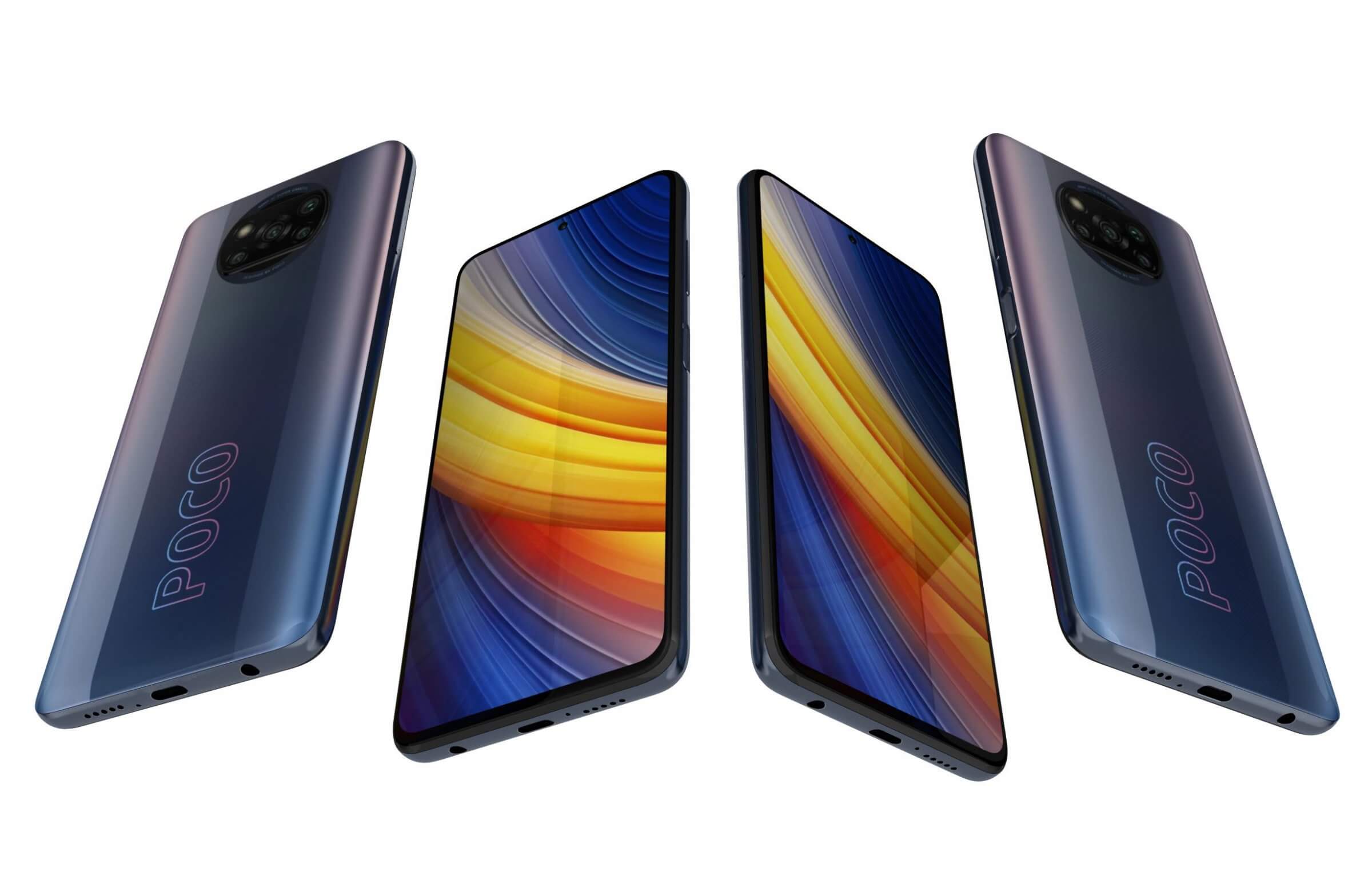 Xiaomi Poco X3 Pro All Colors - 3D Model by Rever_Art