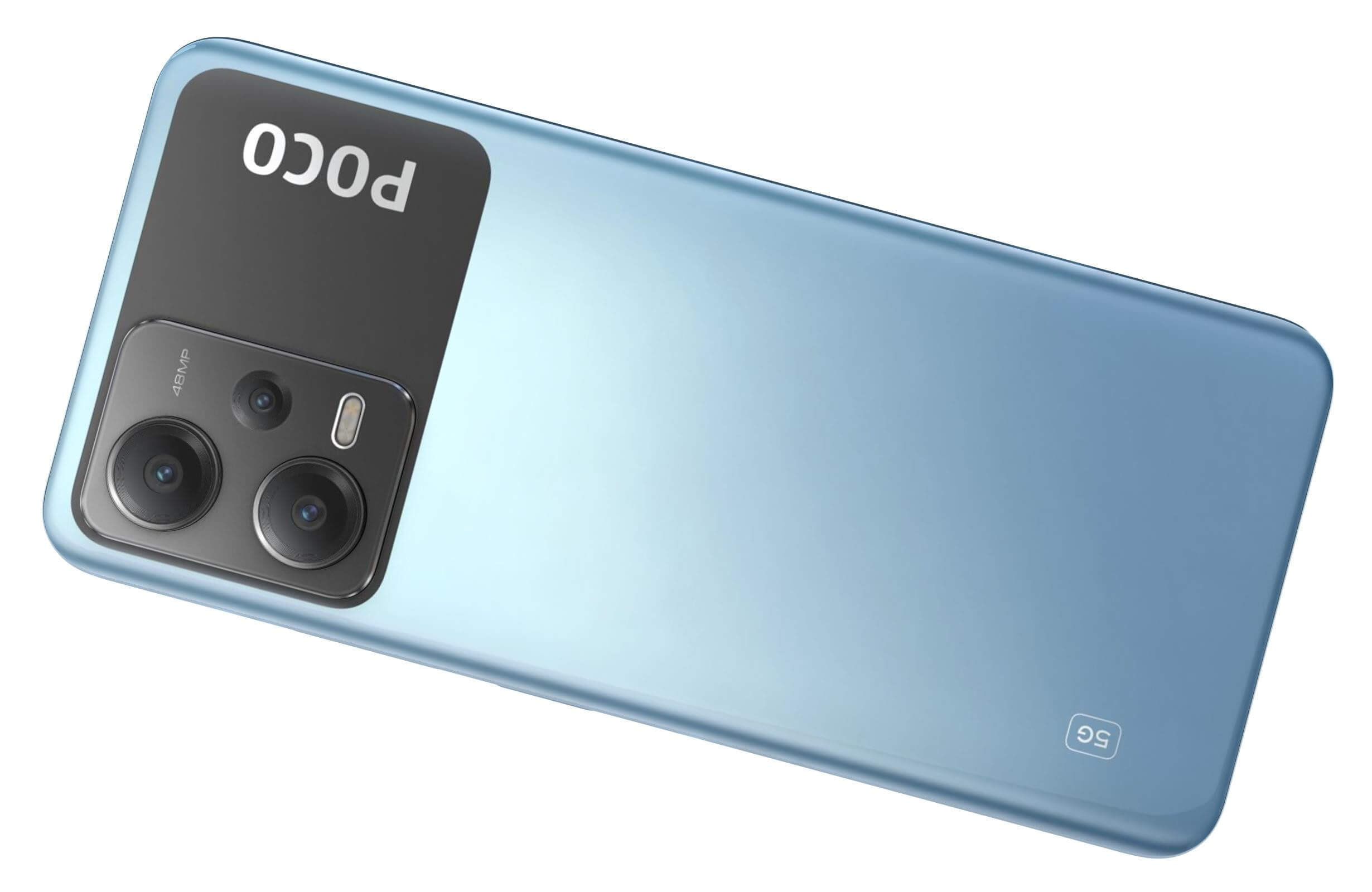 Xiaomi Poco X5 Blue - 3D Model by Rever_Art