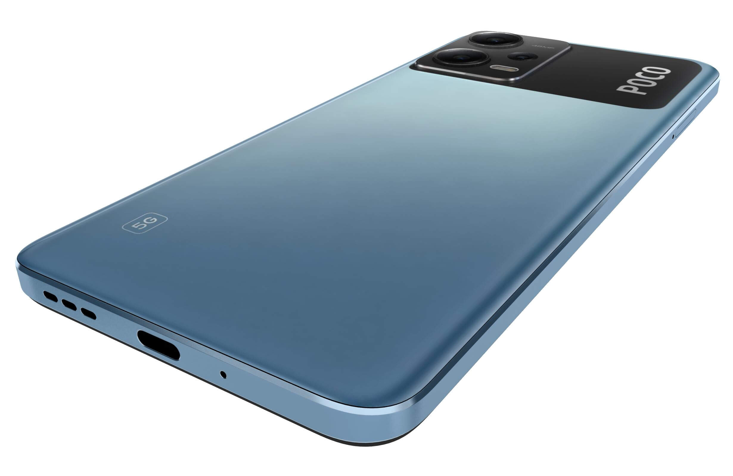 Xiaomi Poco X5 Blue - 3D Model by Rever_Art