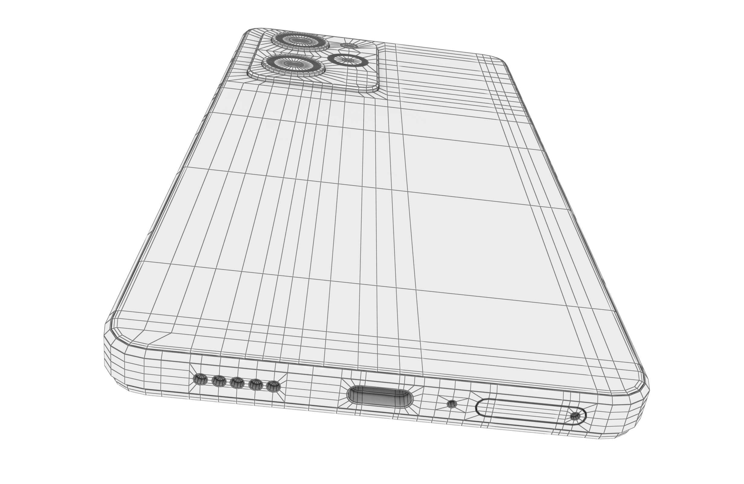 Xiaomi Poco X5 Pro 5G Yellow - 3D Model by Rever_Art