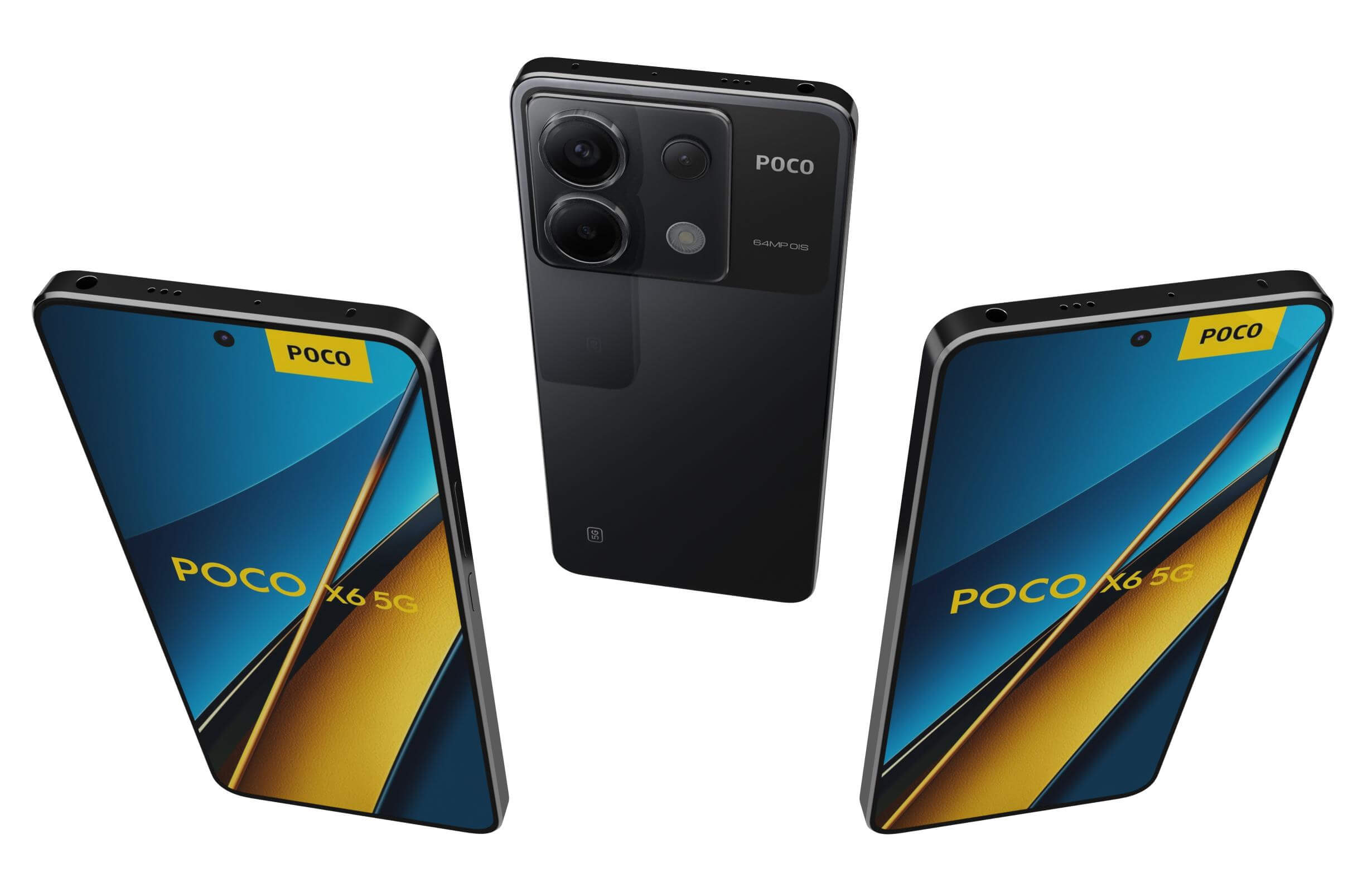 Xiaomi Poco X6 All Colors - 3D Model by Rever_Art