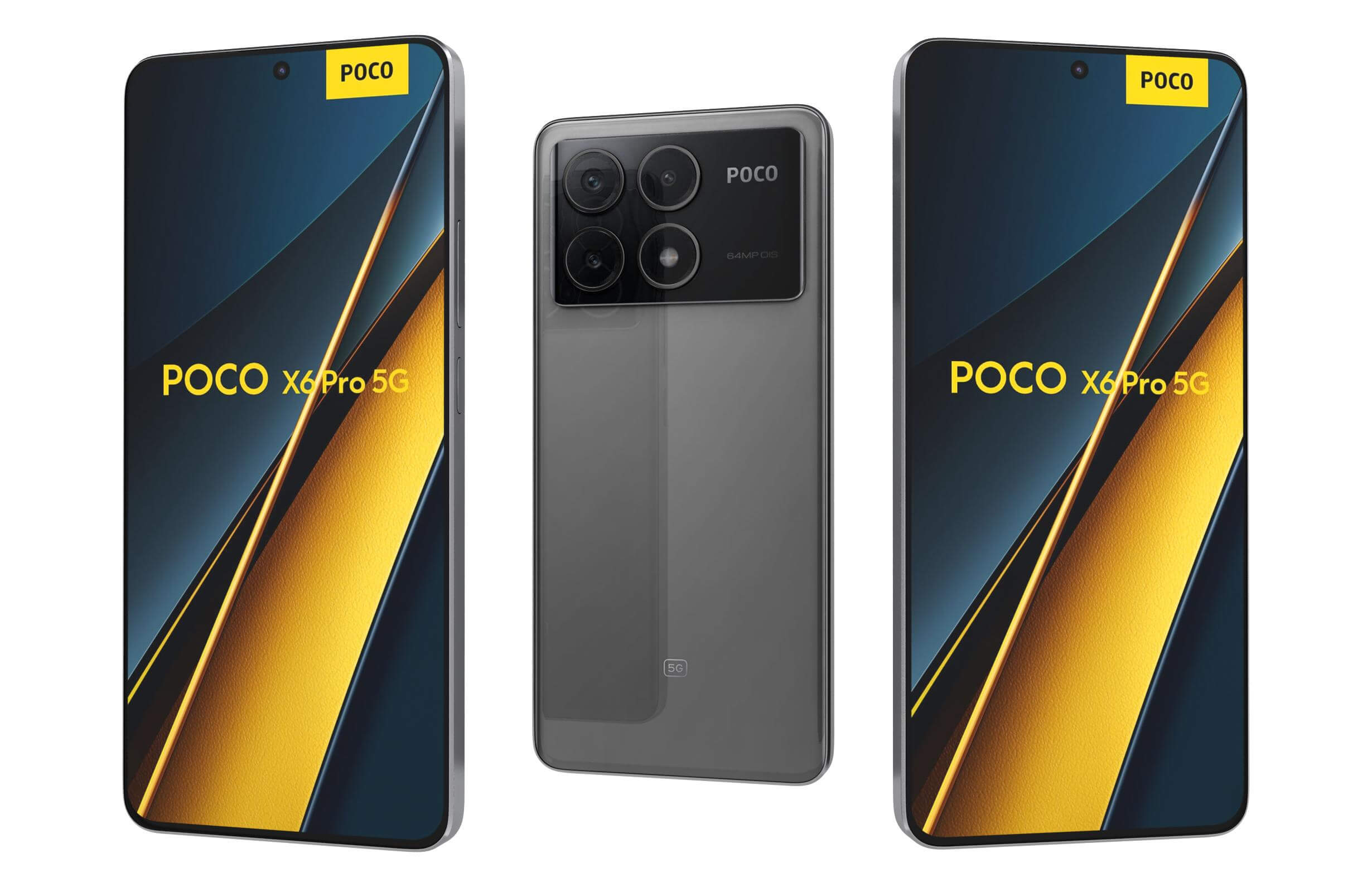 Xiaomi Poco X6 Pro All Colors - 3D Model by Rever_Art