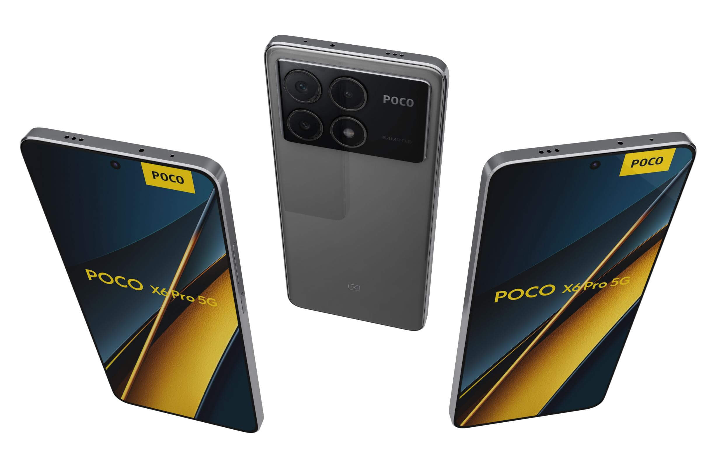 Xiaomi Poco X6 Pro All Colors - 3D Model by Rever_Art