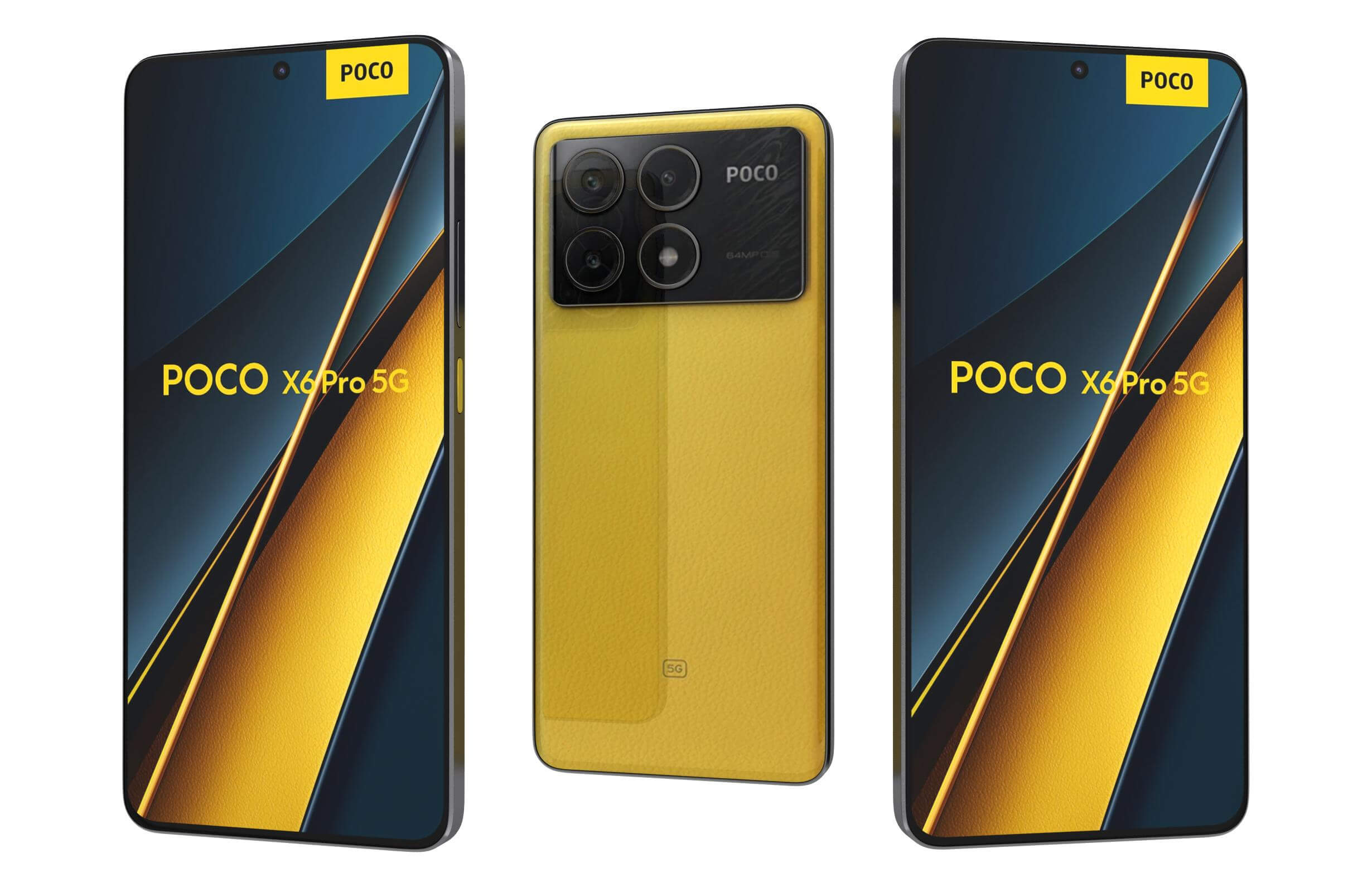 Xiaomi Poco X6 Pro All Colors - 3D Model by Rever_Art