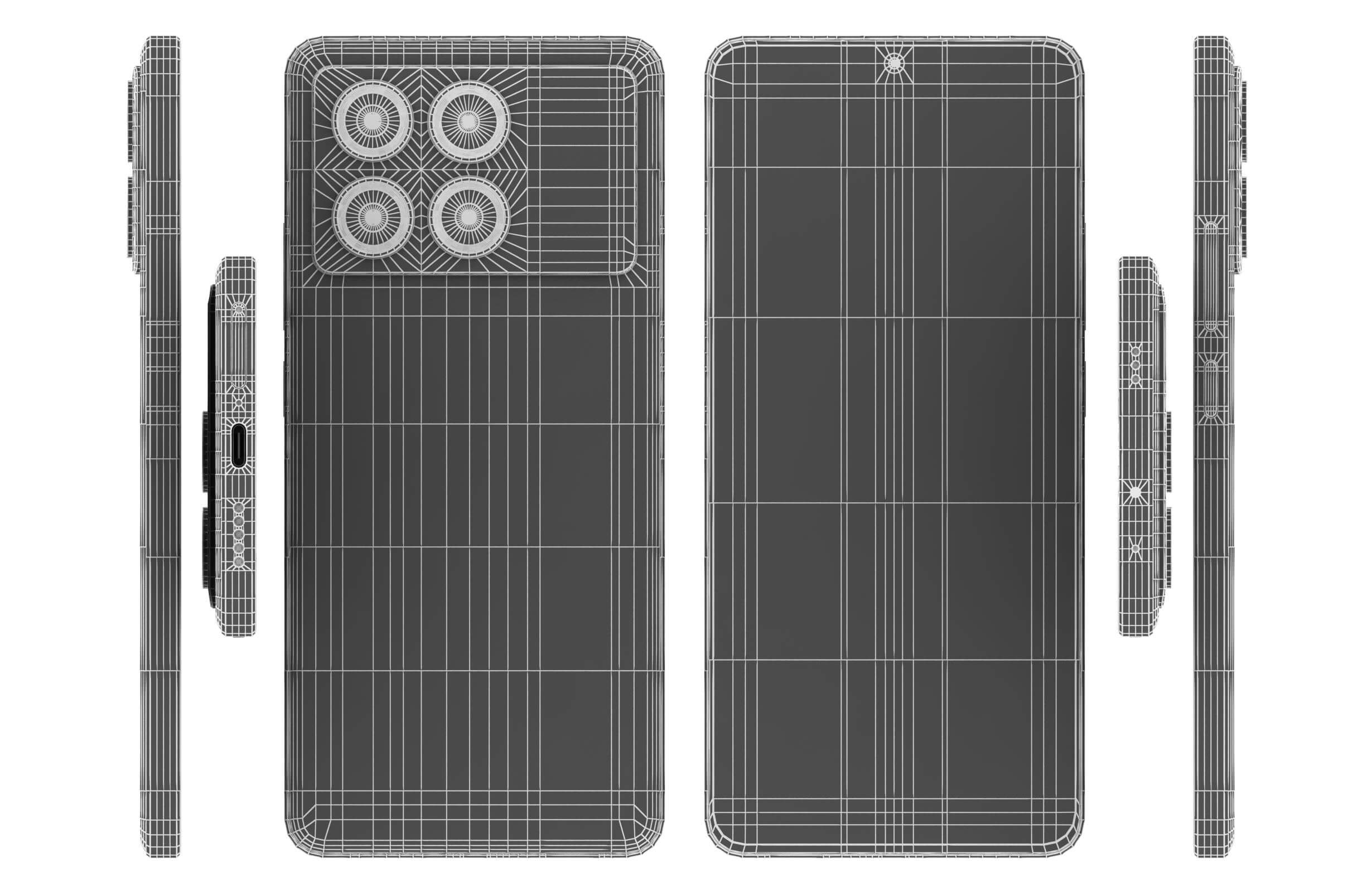 Xiaomi Poco X6 Pro All Colors - 3D Model by Rever_Art