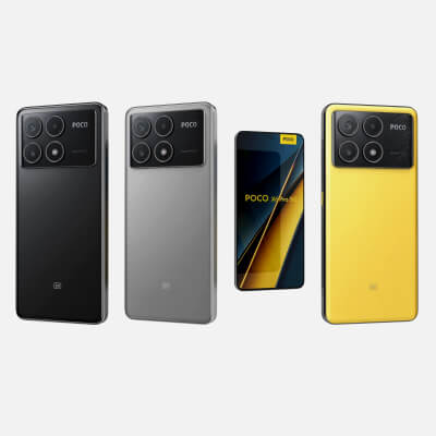 Xiaomi Poco X6 Pro All Colors - 3D Model by Rever_Art