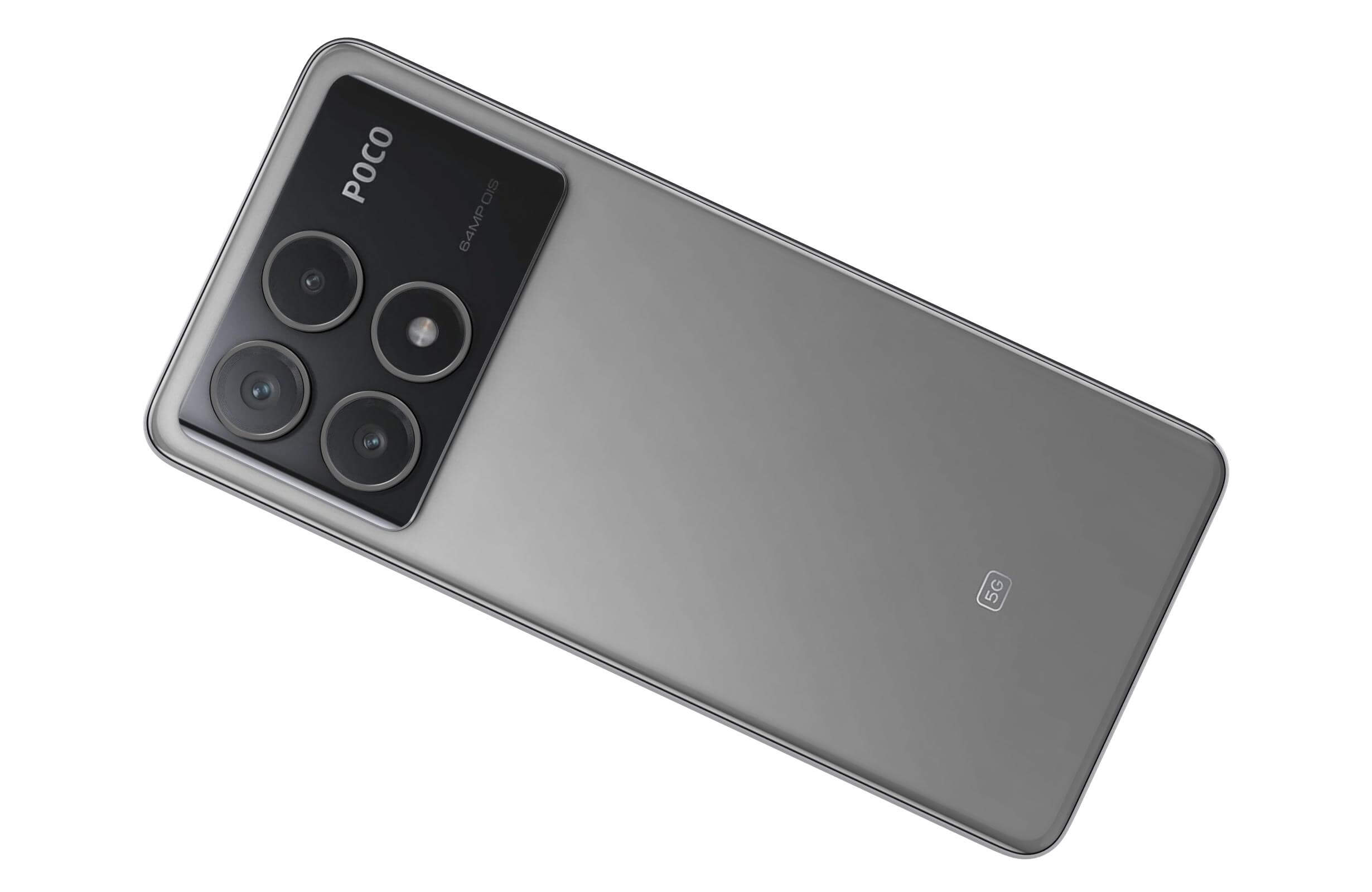 Xiaomi Poco X6 Pro Gray - 3D Model by Rever_Art